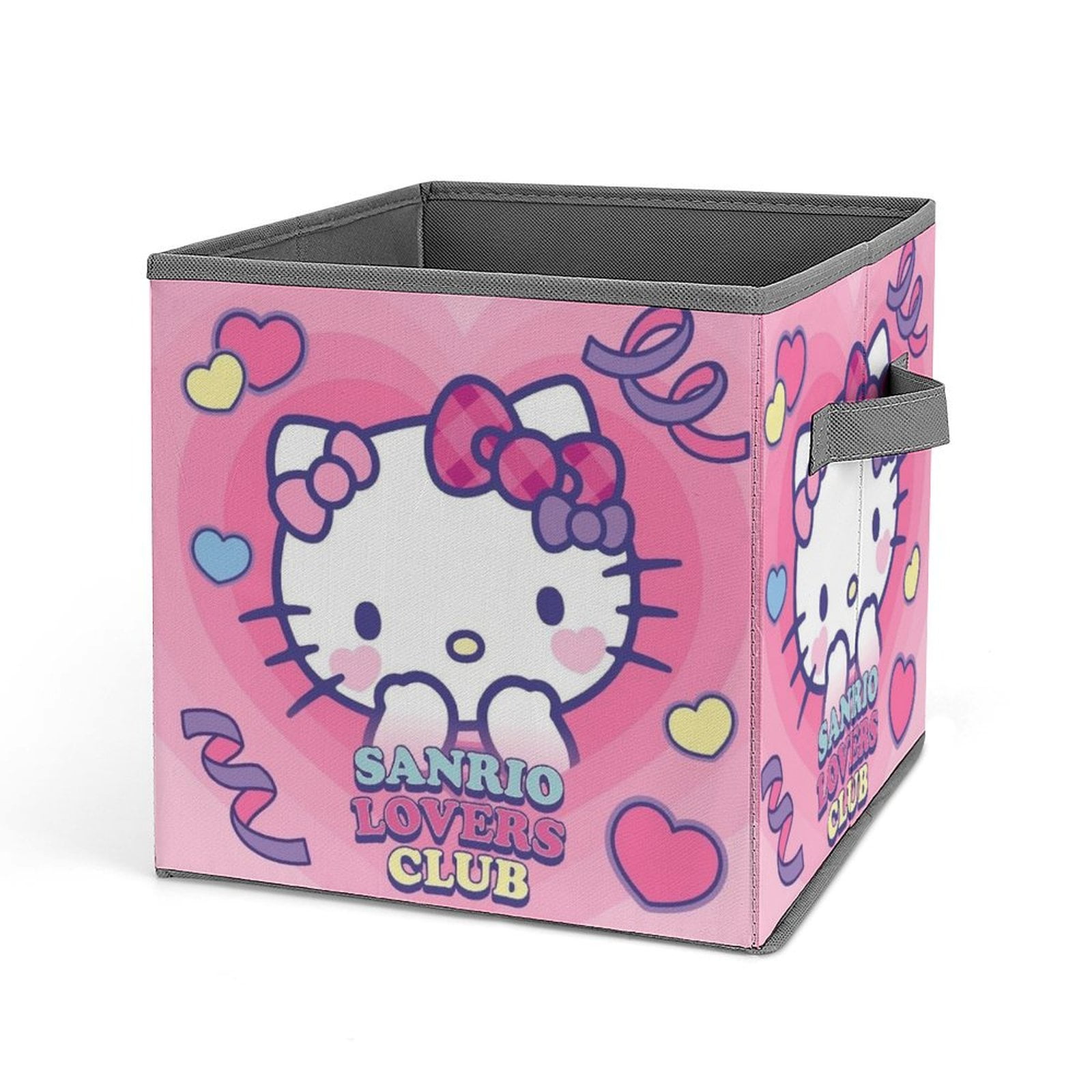 Hello Kitty Anime Cartoon Cube Storage Bins for Shelves, Storage Cubes ...