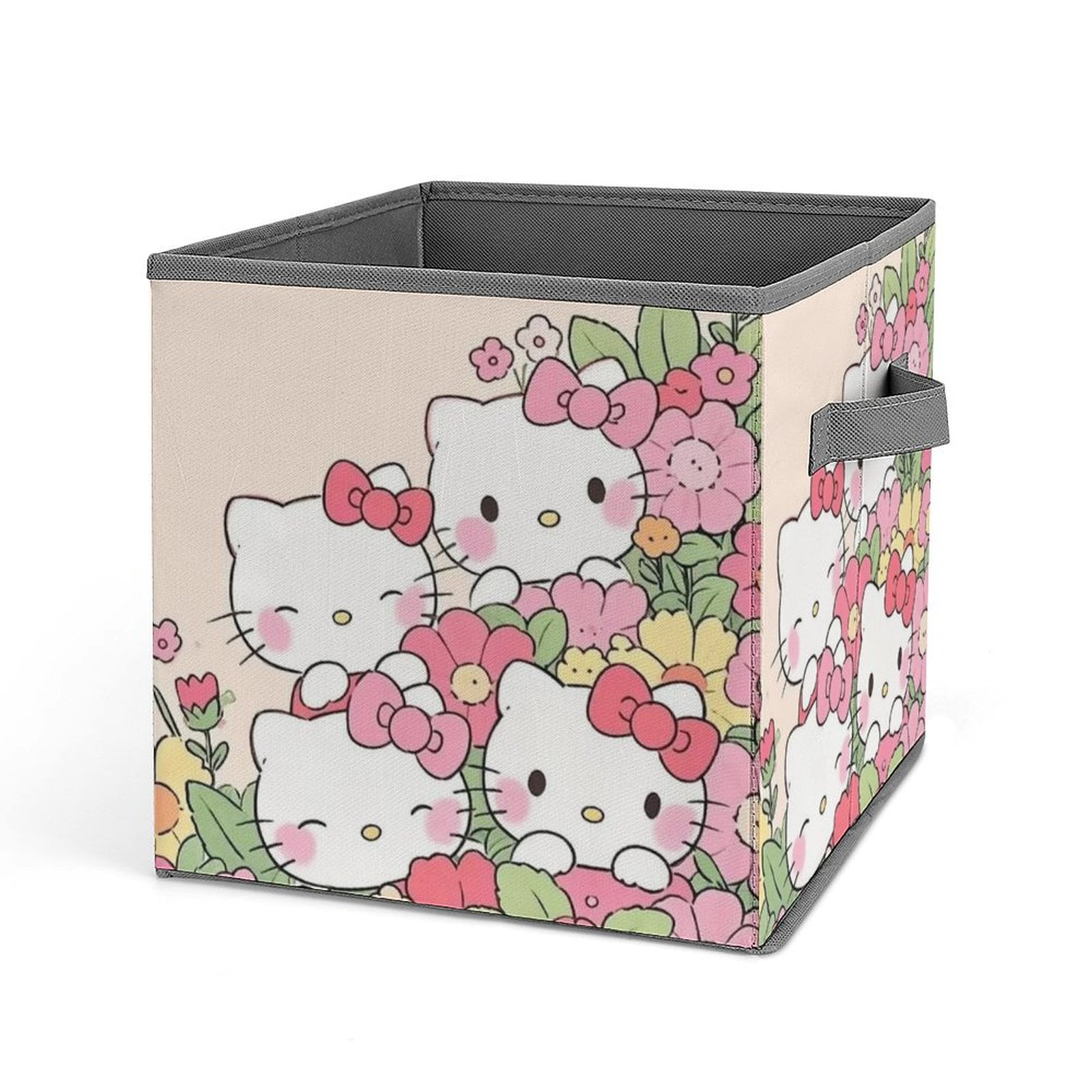Hello Kitty Anime Cartoon Cube Storage Bins for Shelves, Storage Cubes ...