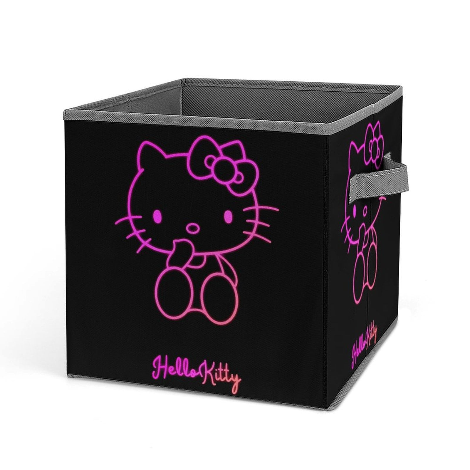 Hello Kitty Anime Cartoon Cube Storage Bins for Shelves, Storage Cubes ...