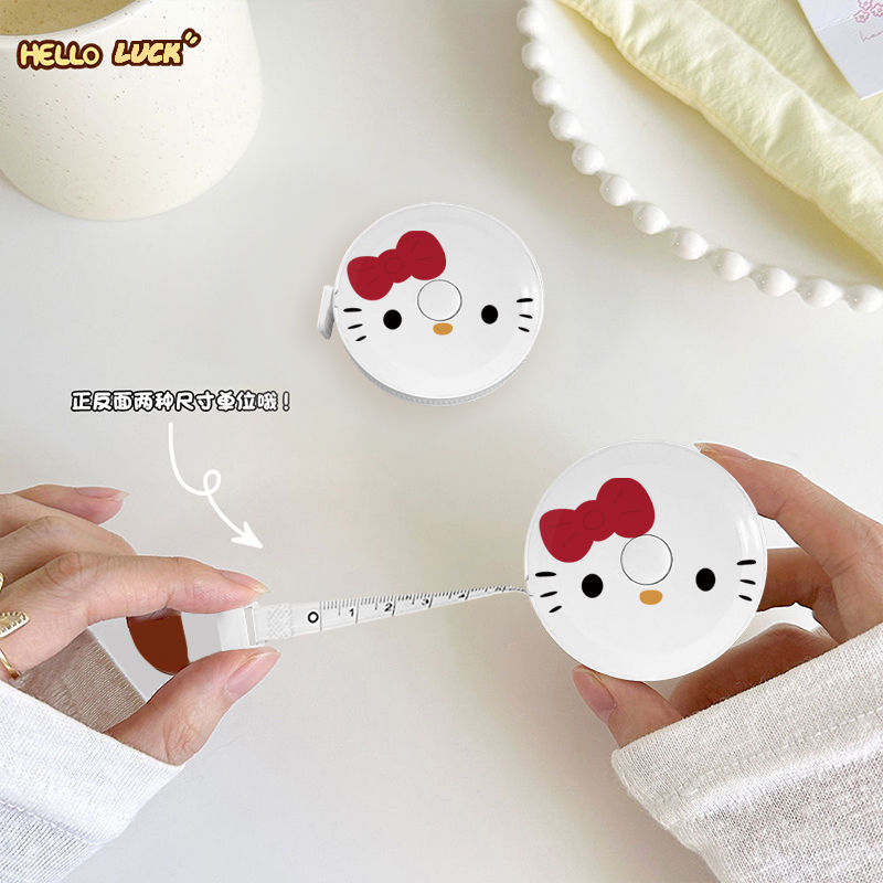 Hello Kitty Anime Kawaii Sanrio Measuring Tape Cute Pochacco Mini 2M ...