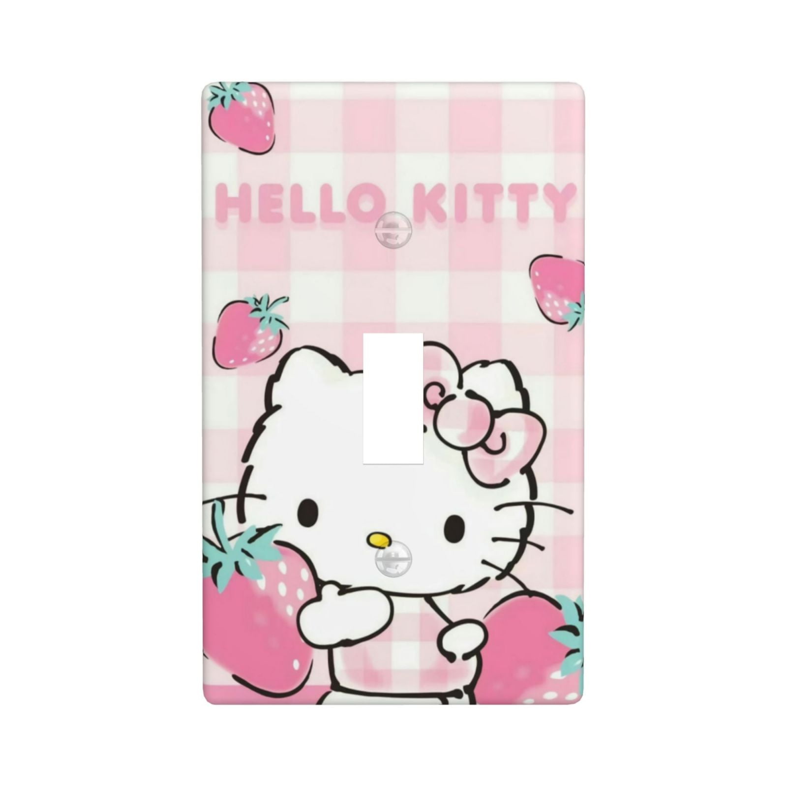 Hello Kitty Anime Light Switch Cover Plates, Single Lever Wall Plate, 1 ...