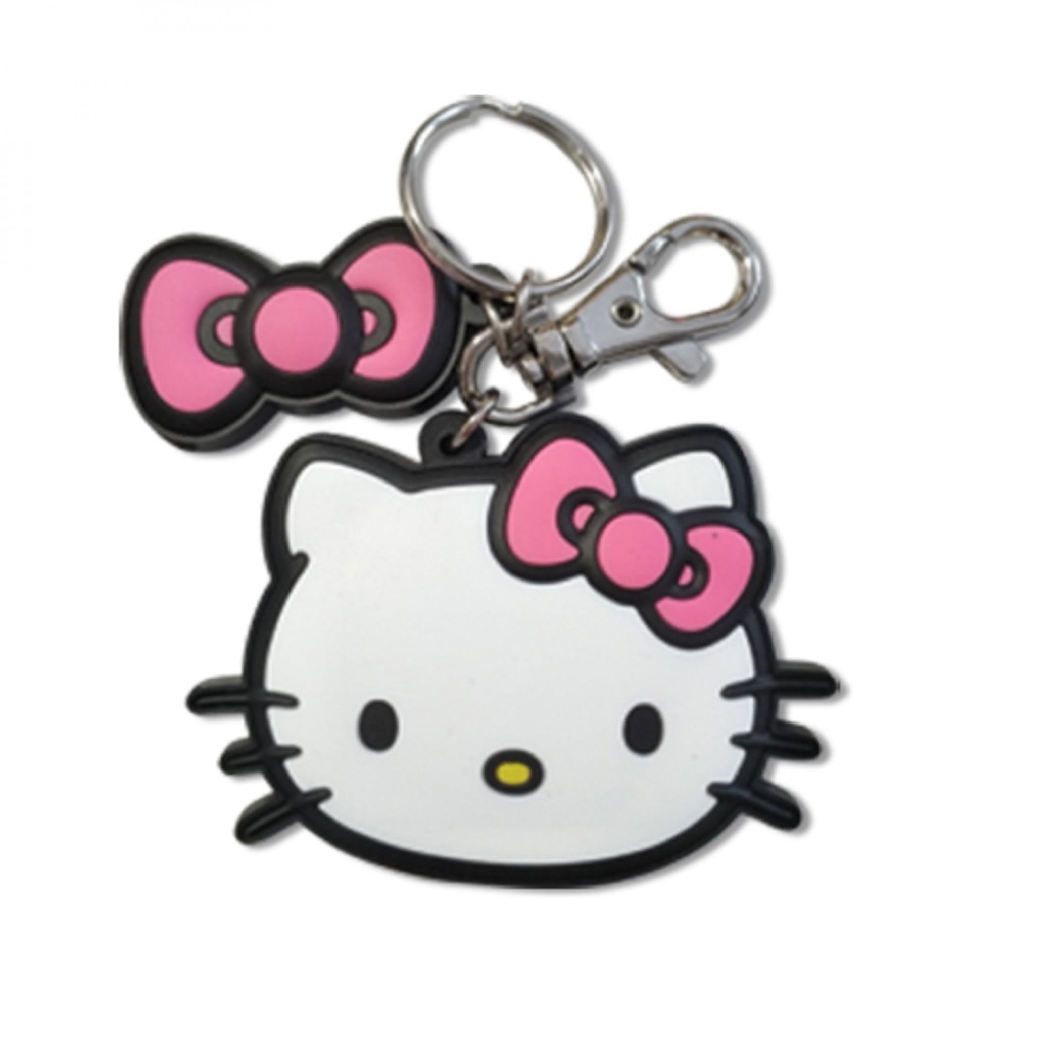 Hello Kitty Big Face Key Chain - Walmart.com
