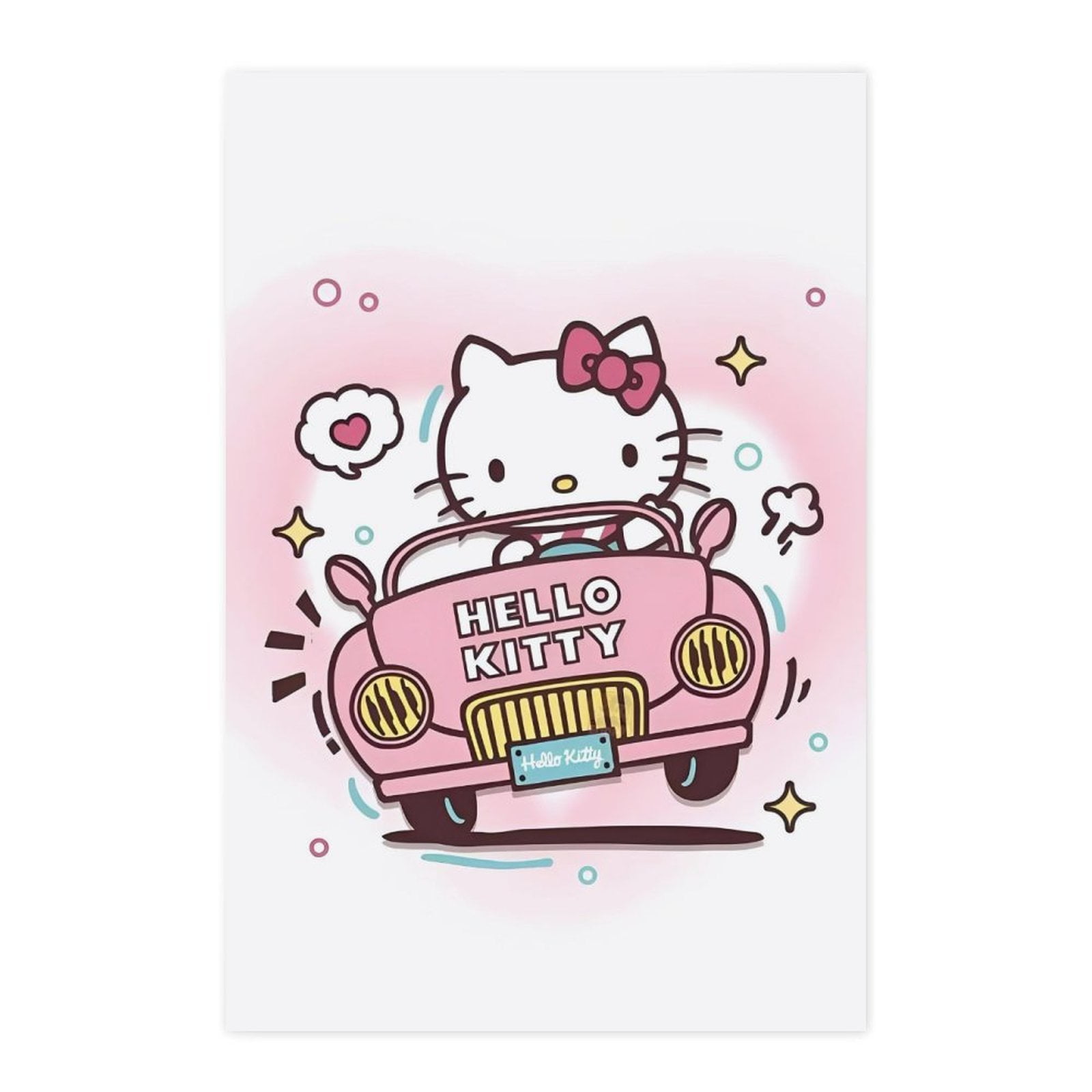 Hello Kitty Anime stickers posters wall decoration 30*45（cm） - Walmart.com