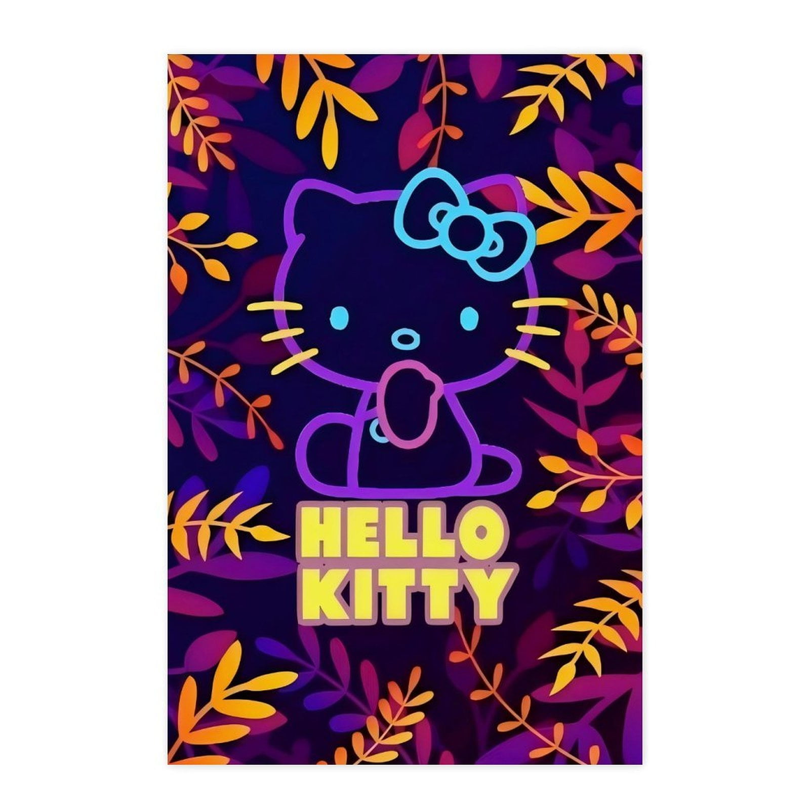 Hello Kitty Anime stickers posters wall decoration 30*45（cm） - Walmart.com