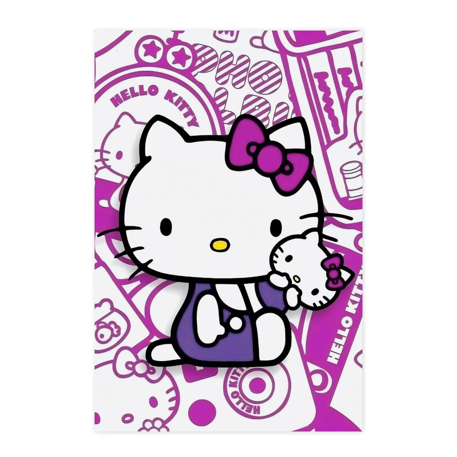 Hello Kitty Anime stickers posters wall decoration 30*45（cm） - Walmart.com