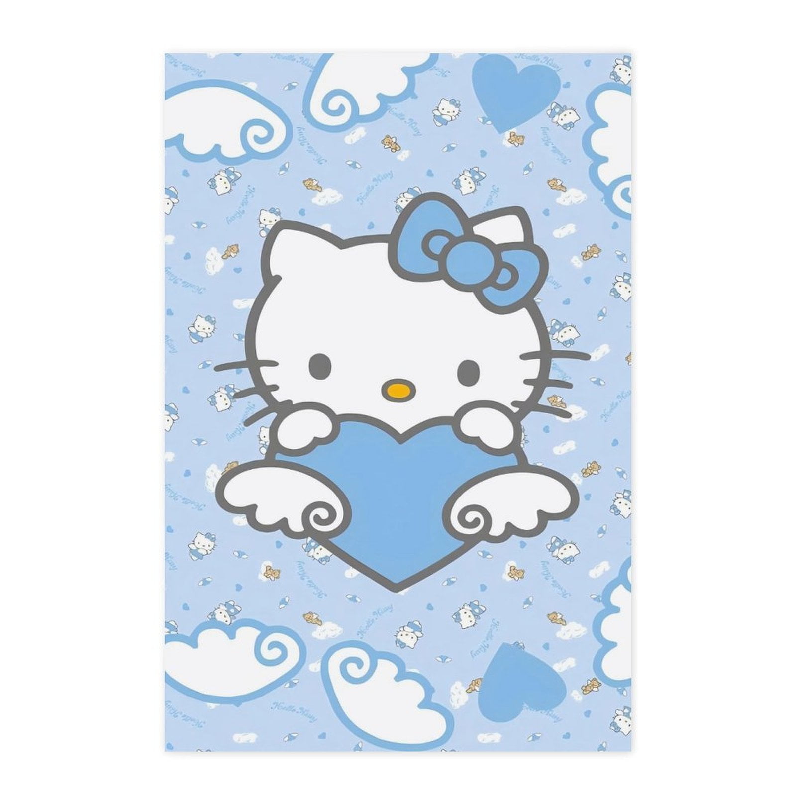 Hello Kitty Anime stickers posters wall decoration 30*45（cm） - Walmart.com
