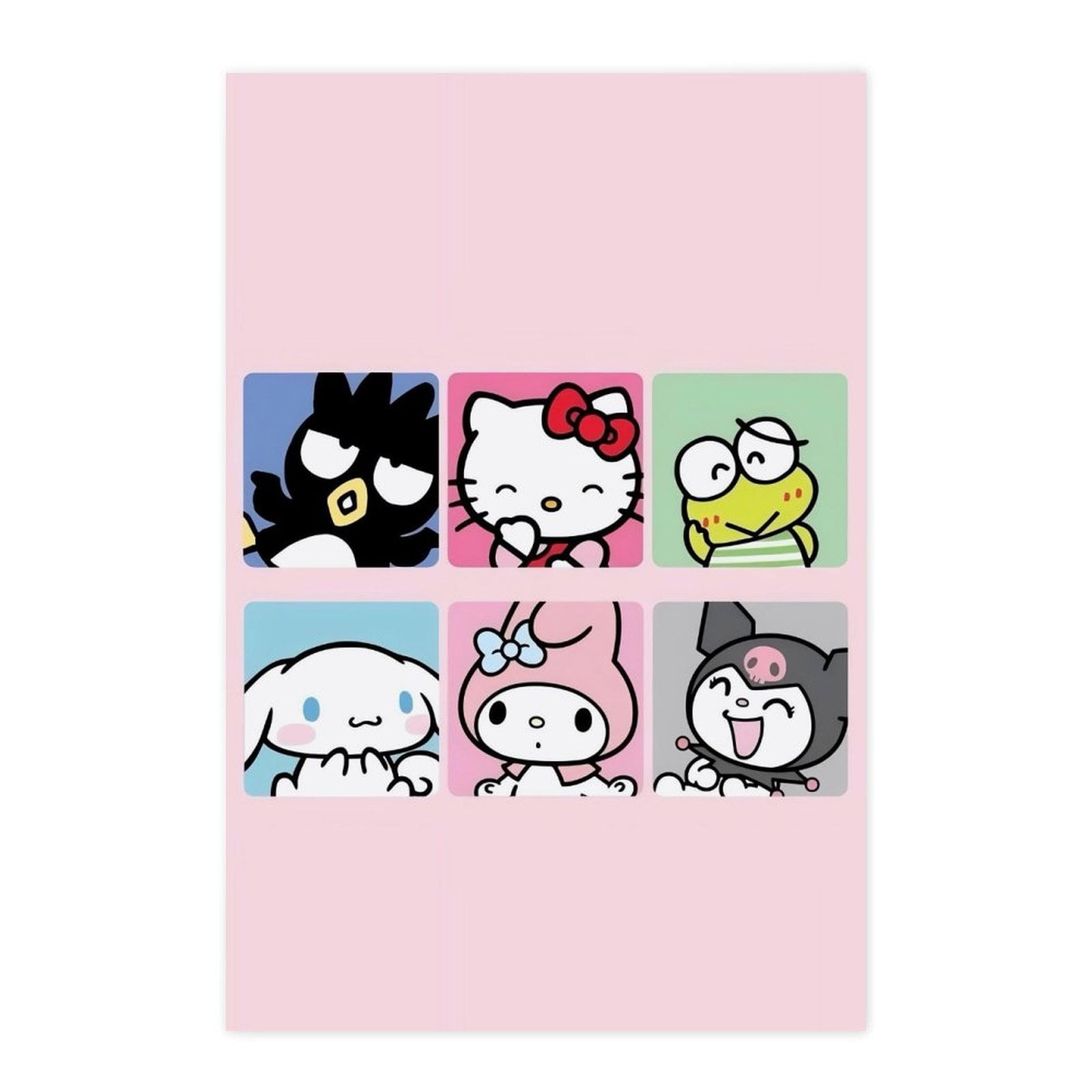 Hello Kitty Anime stickers posters wall decoration 40*60（cm） - Walmart.com