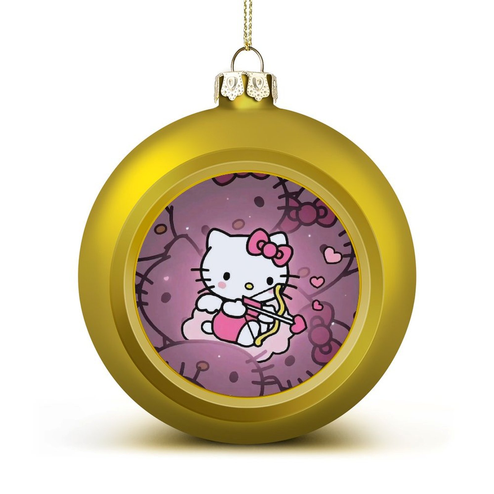 Hello Kitty Archery Christmas Large Ball Ornaments for Tree Decorations ...