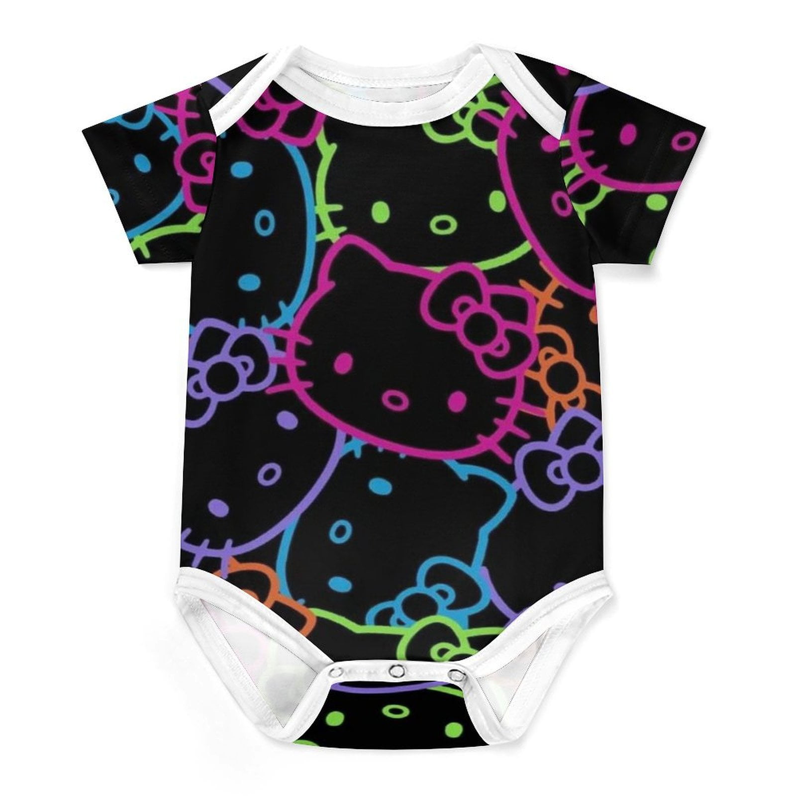 Hello Kitty Baby Bodysuit Boy Girl Clothes Soft Newborn Infant Outfit ...