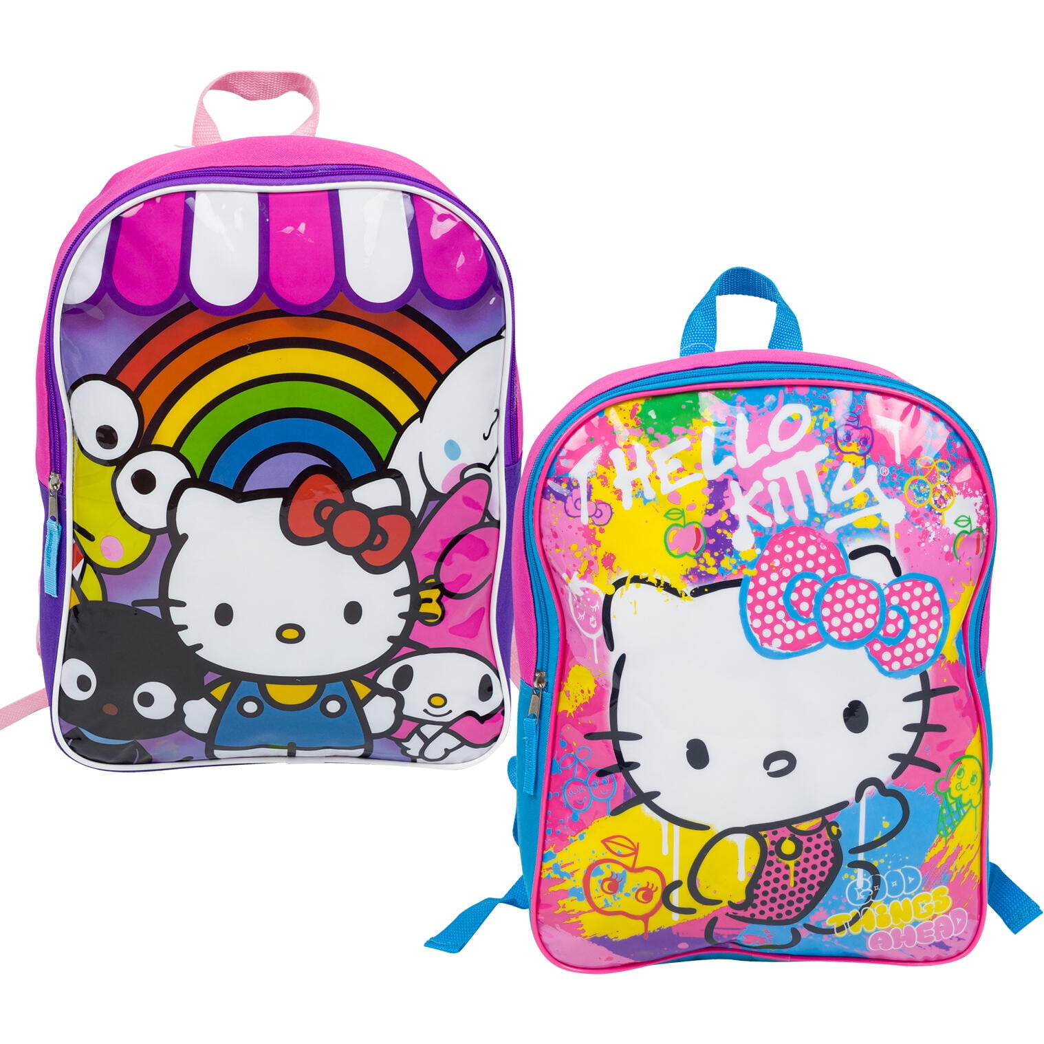 Hello Kitty Backpack- 15"- 2 Assorted Designs - Walmart.com