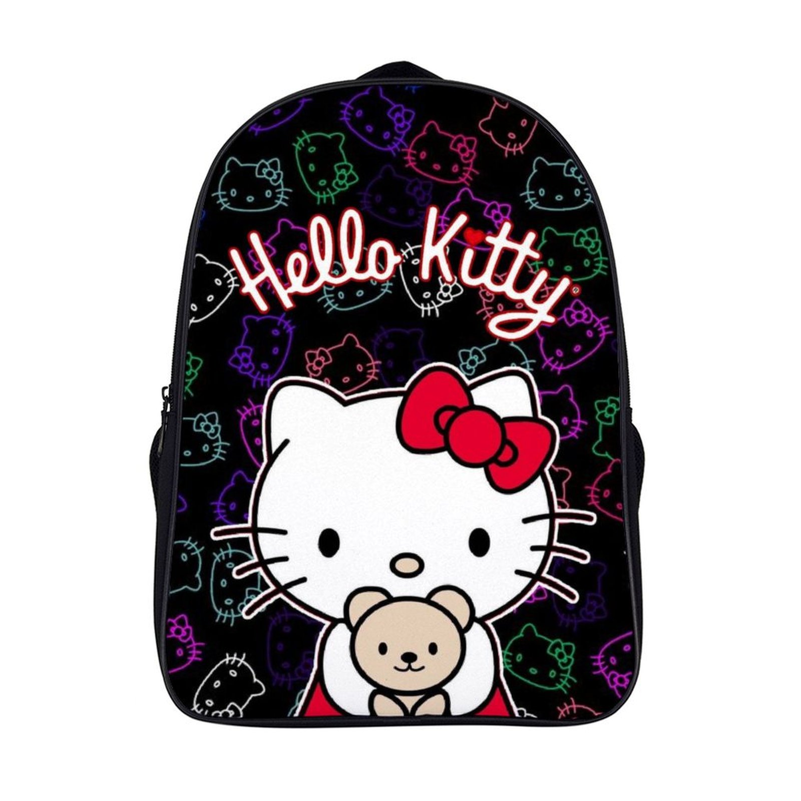 Hello Kitty Backpack 16 Inch Bookbag Casual Daypack Travel Backpacks ...