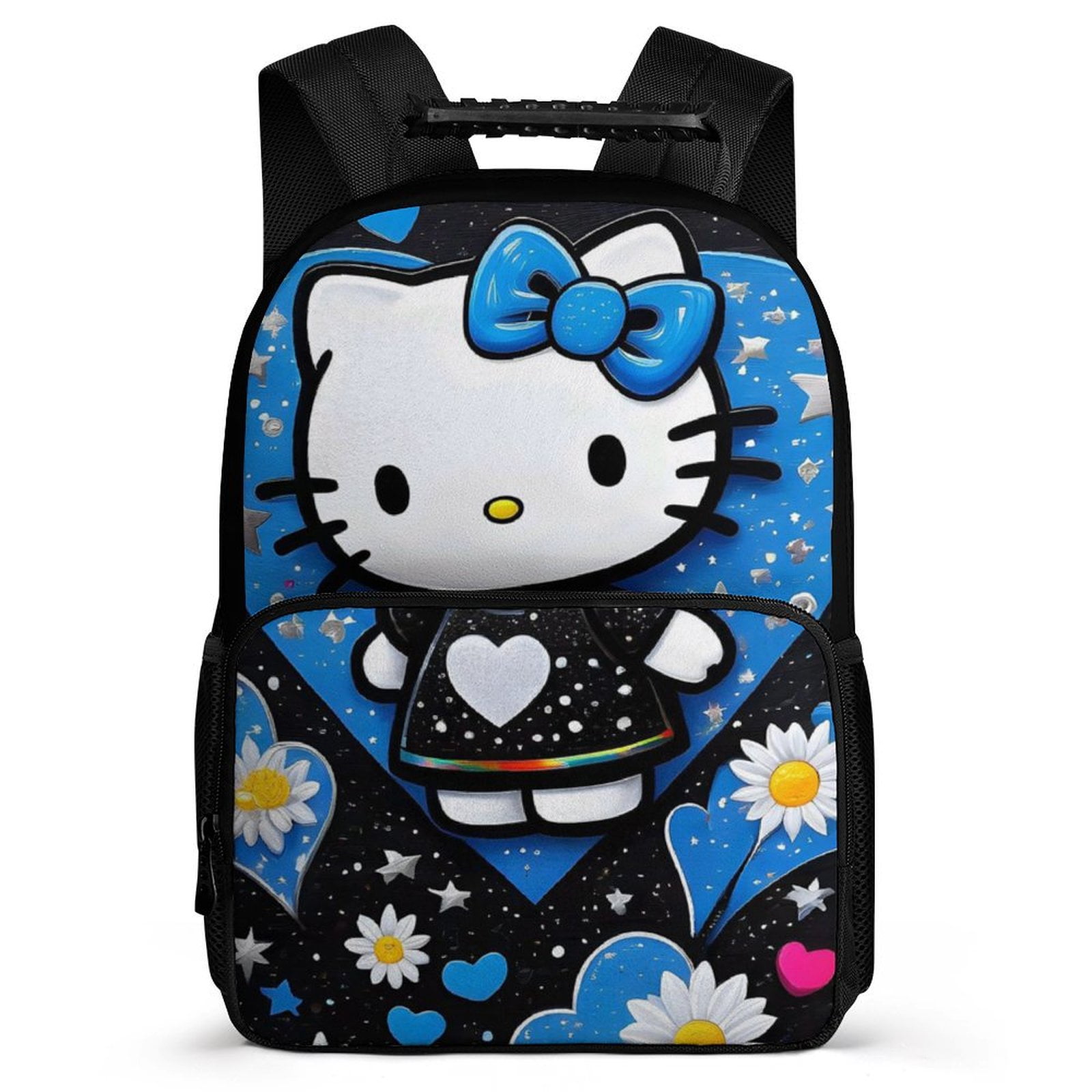Hello Kitty Backpack 16 Inch Shoulder Laptop Bookbags Casual College ...
