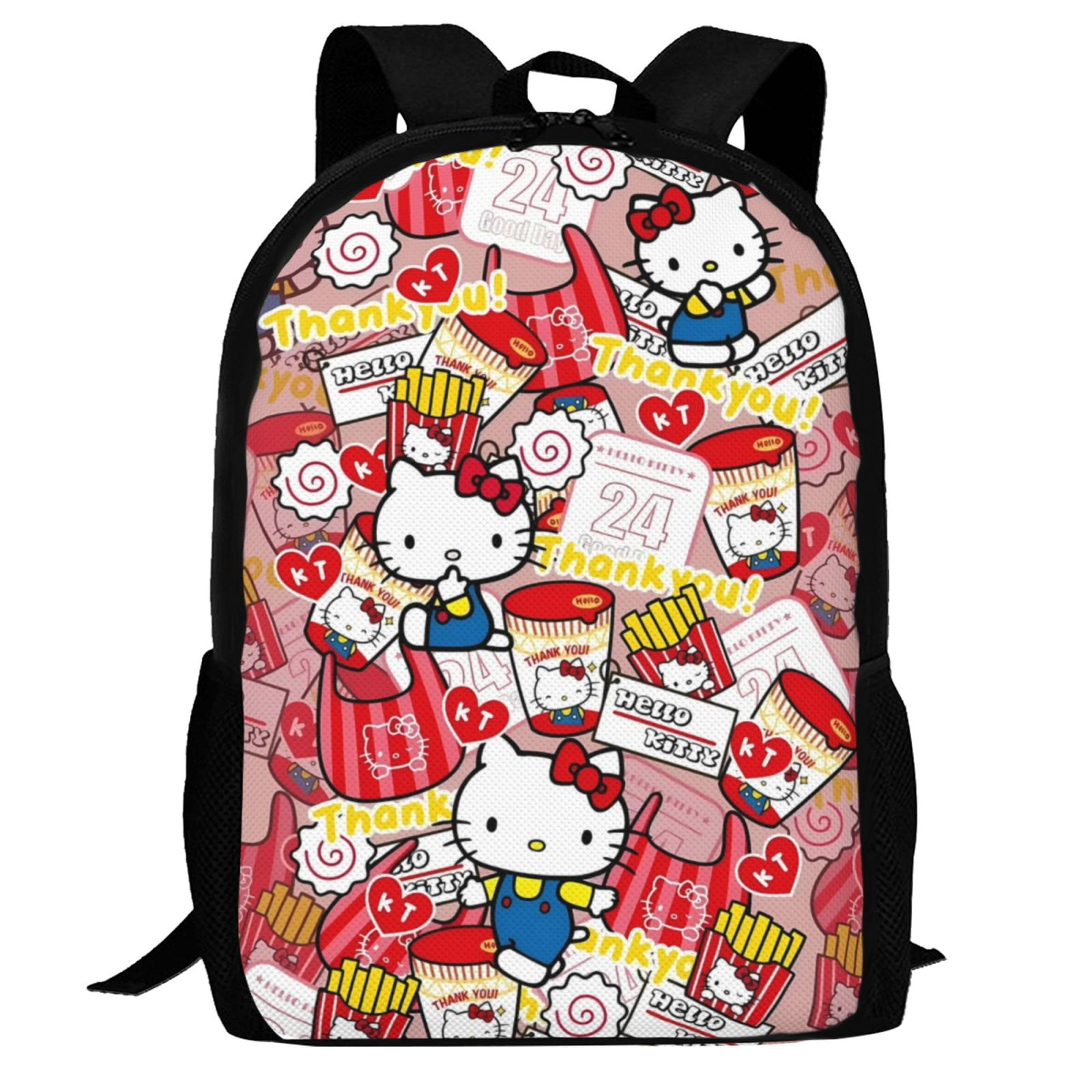 Hello Kitty Backpack,3d Print Laptop Backpack Lightweight Casual ...