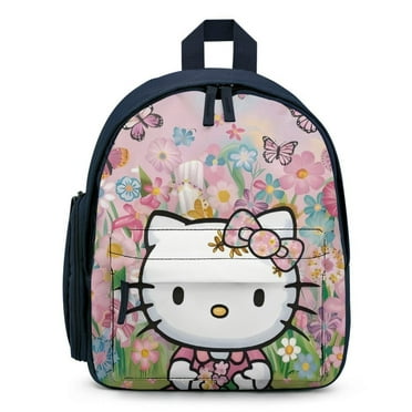 Hello Kitty Clear Backpack with Lunch Box Set, See-Through Book Bag for ...