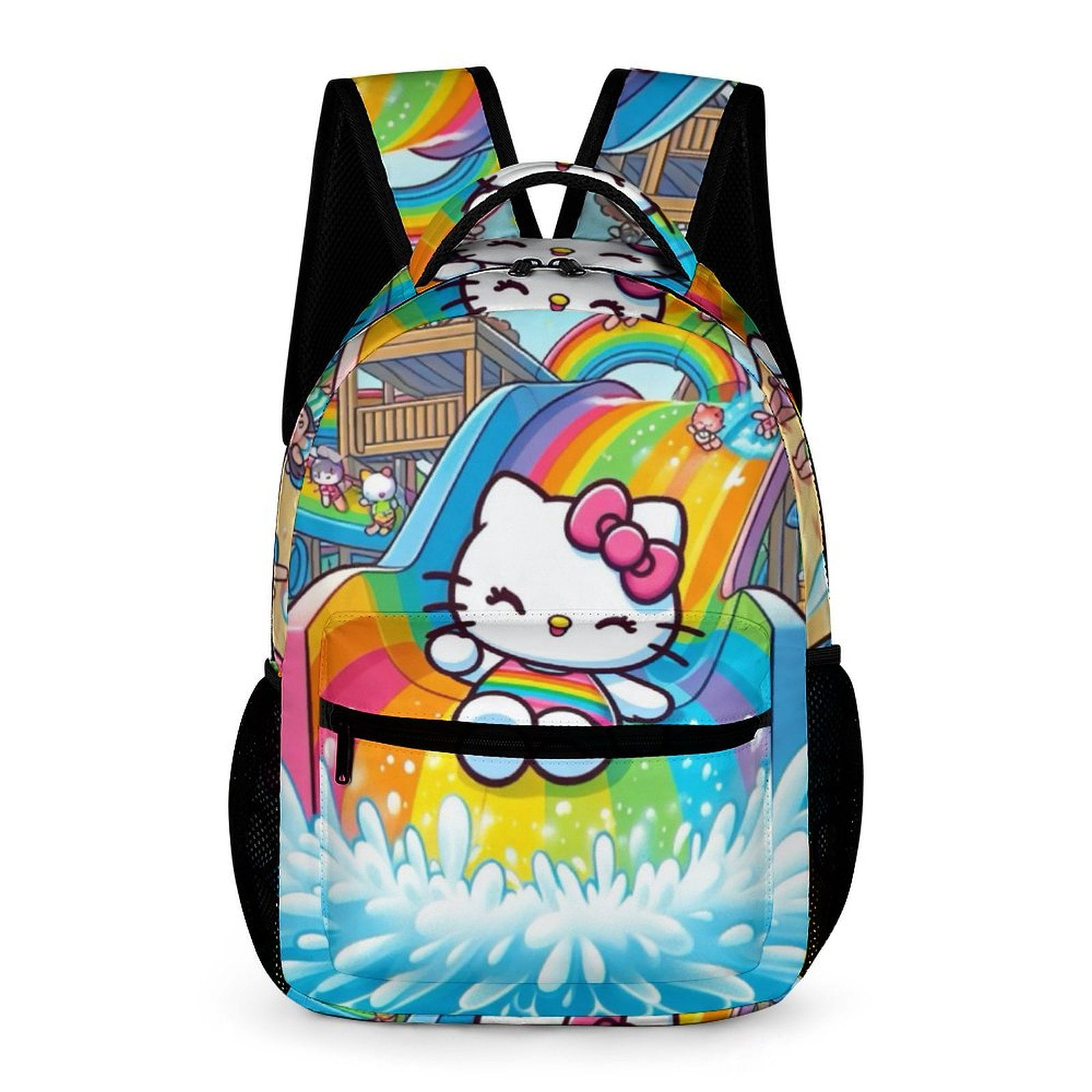 Hello Kitty Backpack For Girls Boys， Aesthetic Lightweight Laptop ...