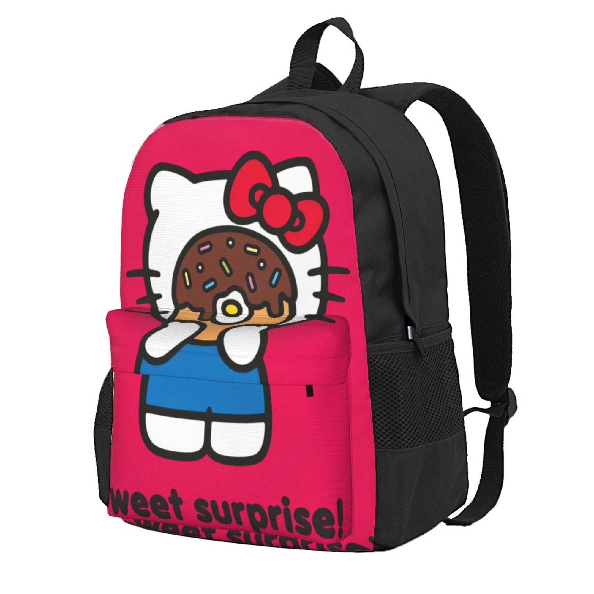 Hello Kitty Backpack, Large Capacity Casual Travel Backpack Laptop ...