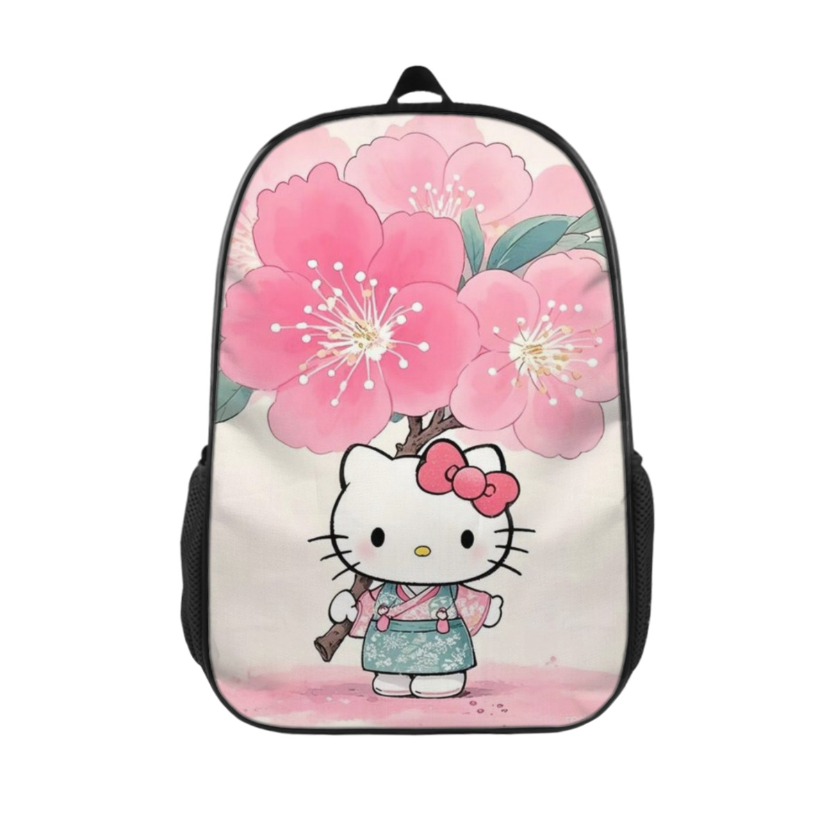 Hello Kitty Backpack Large Capacity Multifunctional 17 Inch Cute Hello ...