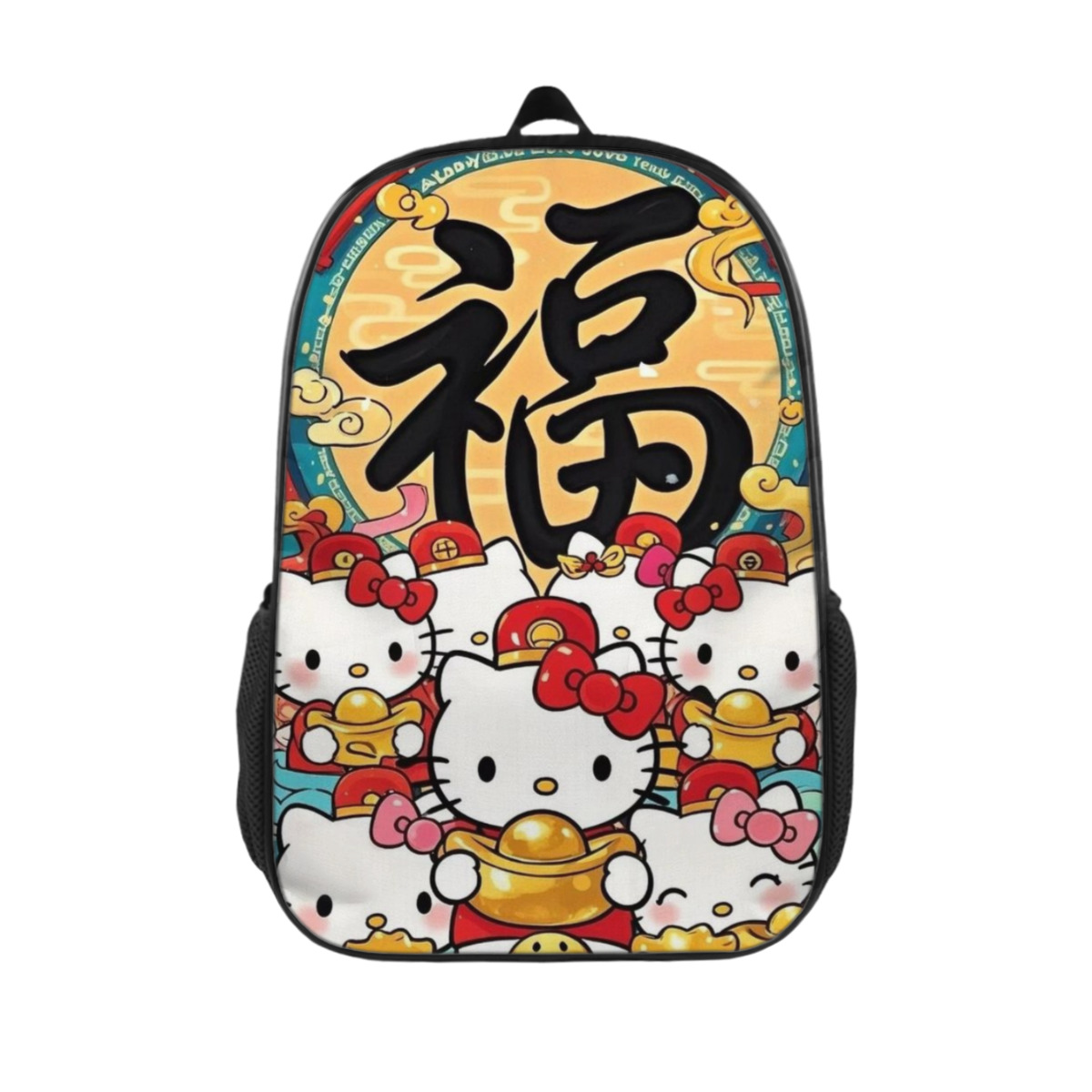 Hello Kitty Backpack Large Capacity Multifunctional 17 Inch Cute Hello ...