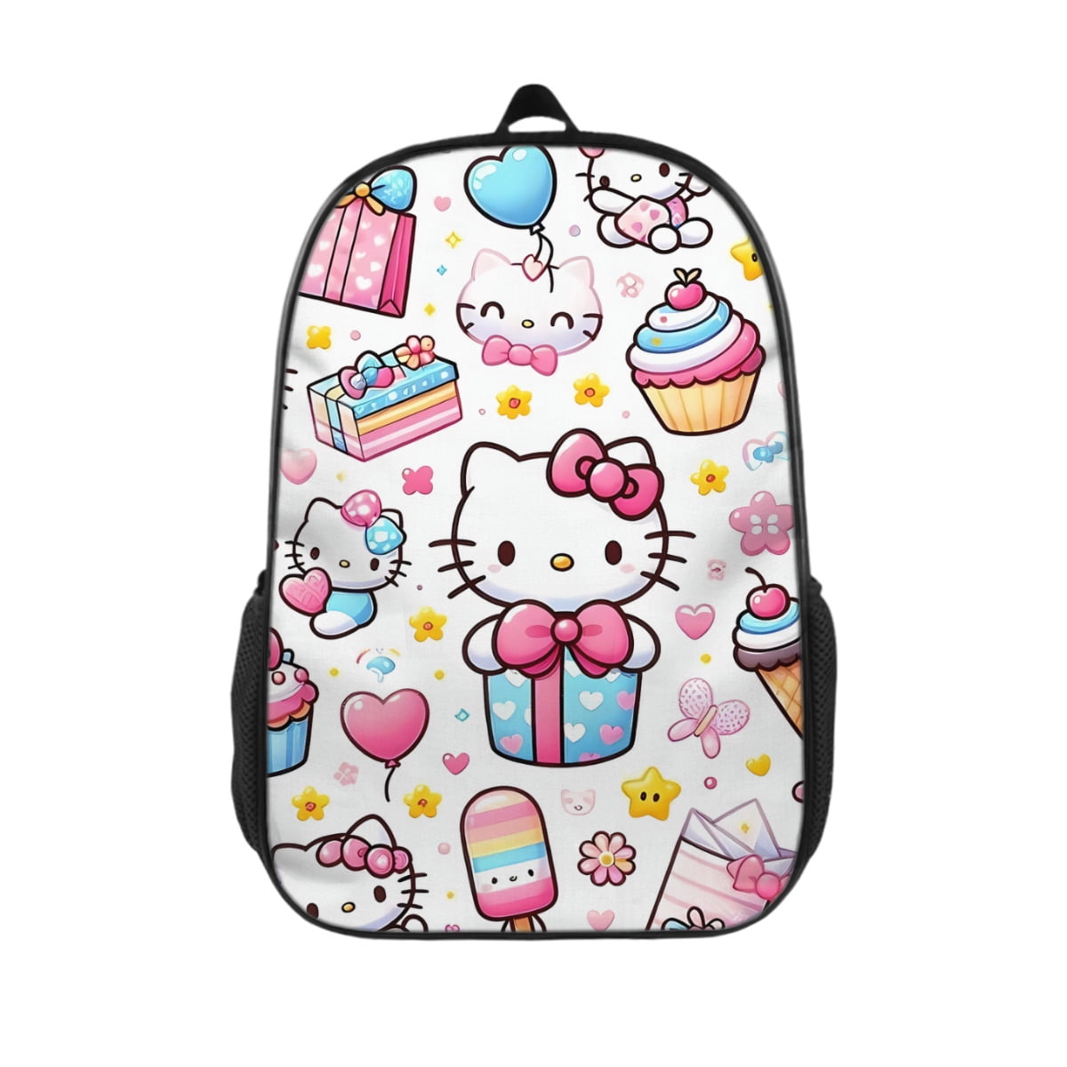 Hello Kitty Backpack Large Capacity Multifunctional 17 Inch Cute Hello ...