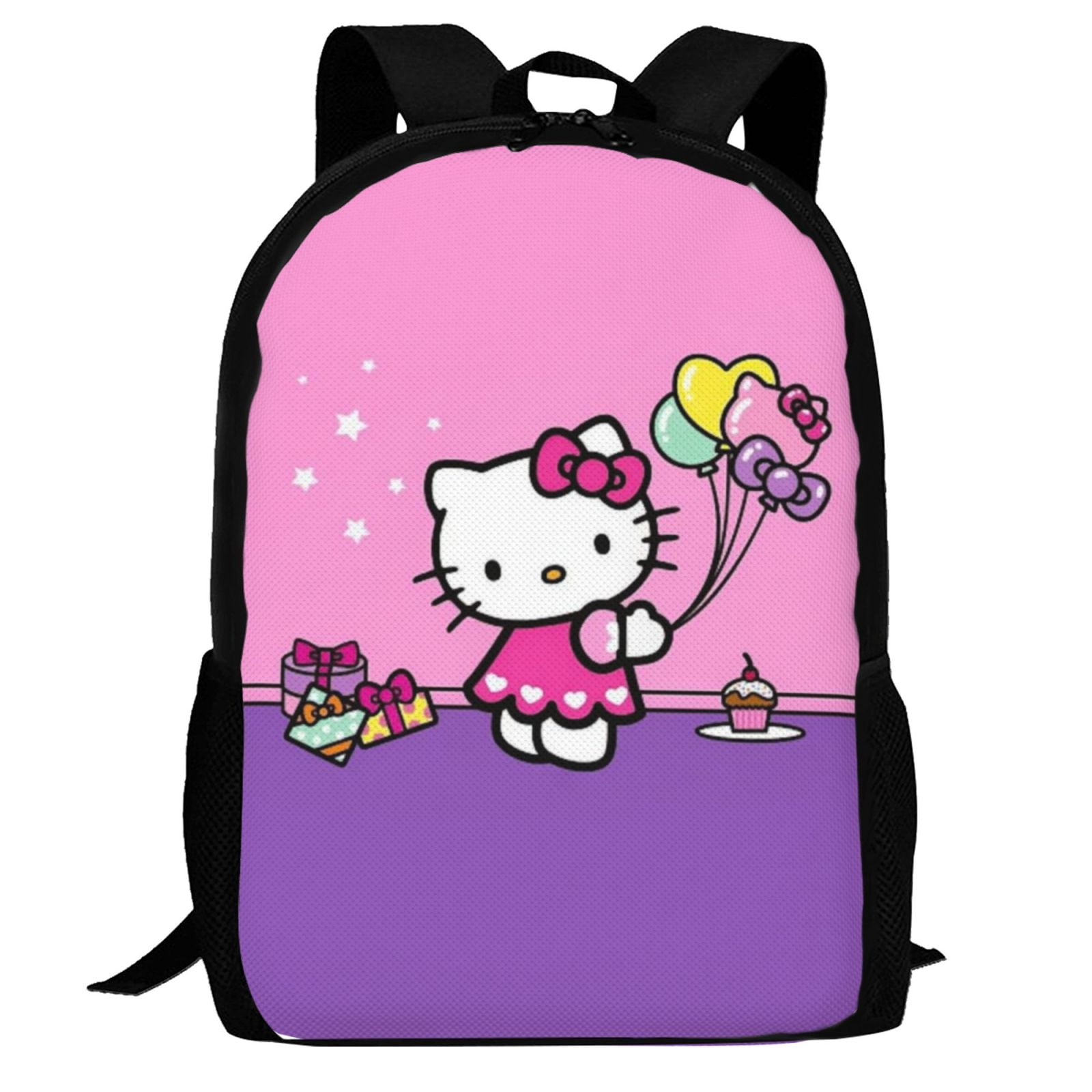 Hello Kitty Backpack, Multi-Function Travel Backpack Laptop Backpack ...