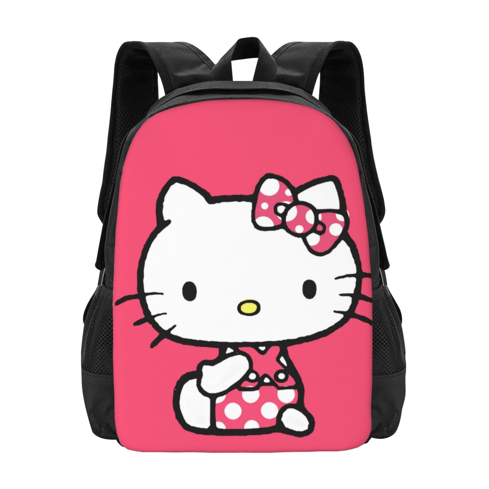 Hello Kitty Backpack Notebook Laptop Bags For Men Women Trip Book Bag ...