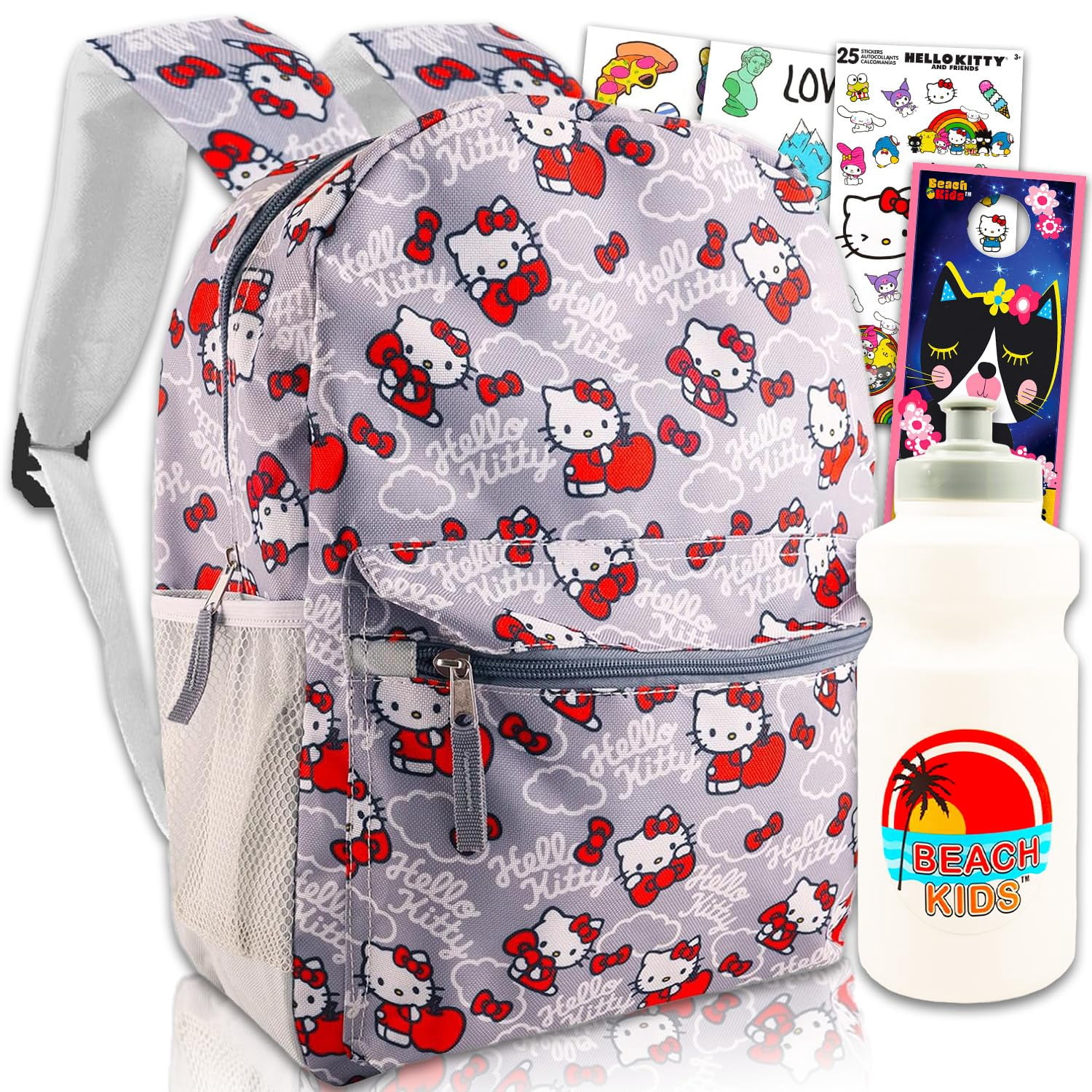 Hello Kitty Backpack Set - Hello Kitty School Bag, Tattoos, Water ...