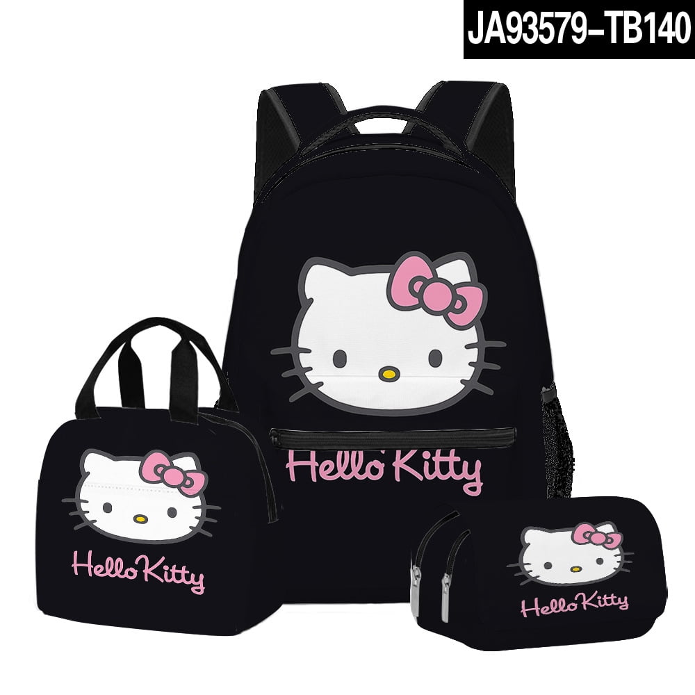 Hello Kitty Backpack Set with Hello Kitty Lunch Bag Pencil Case ...