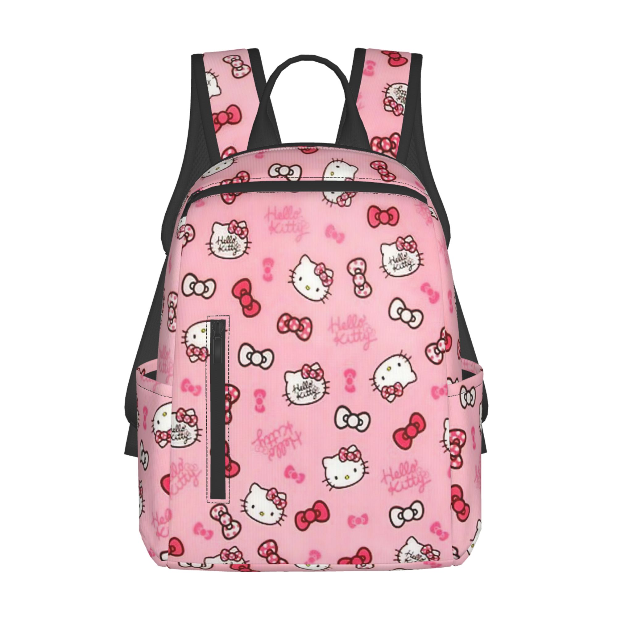Hello Kitty Backpack Lightweight Casual Backpack Travel Laptop Bookbag ...