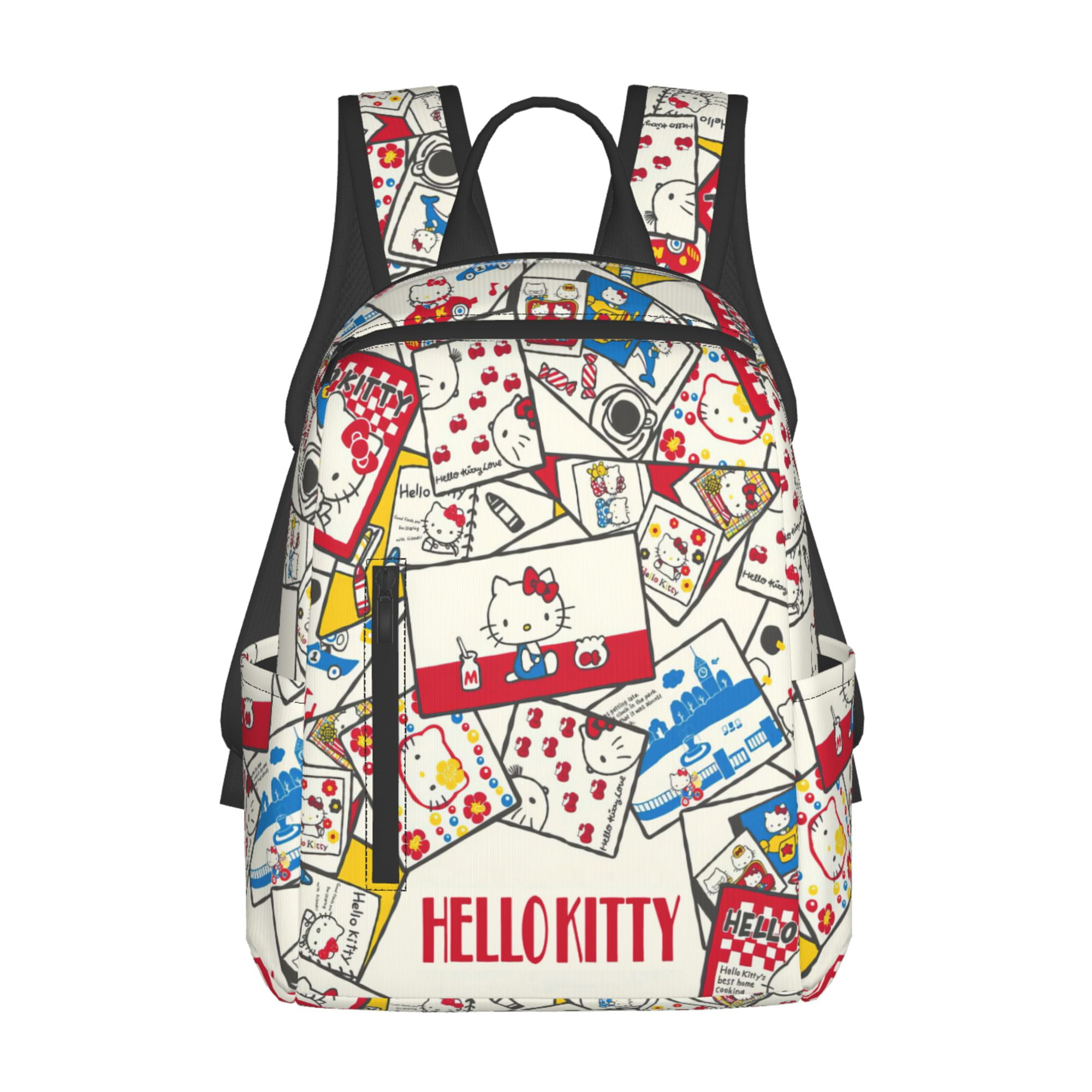 Hello Kitty Backpack Lightweight Casual Backpack Travel Laptop Bookbag ...