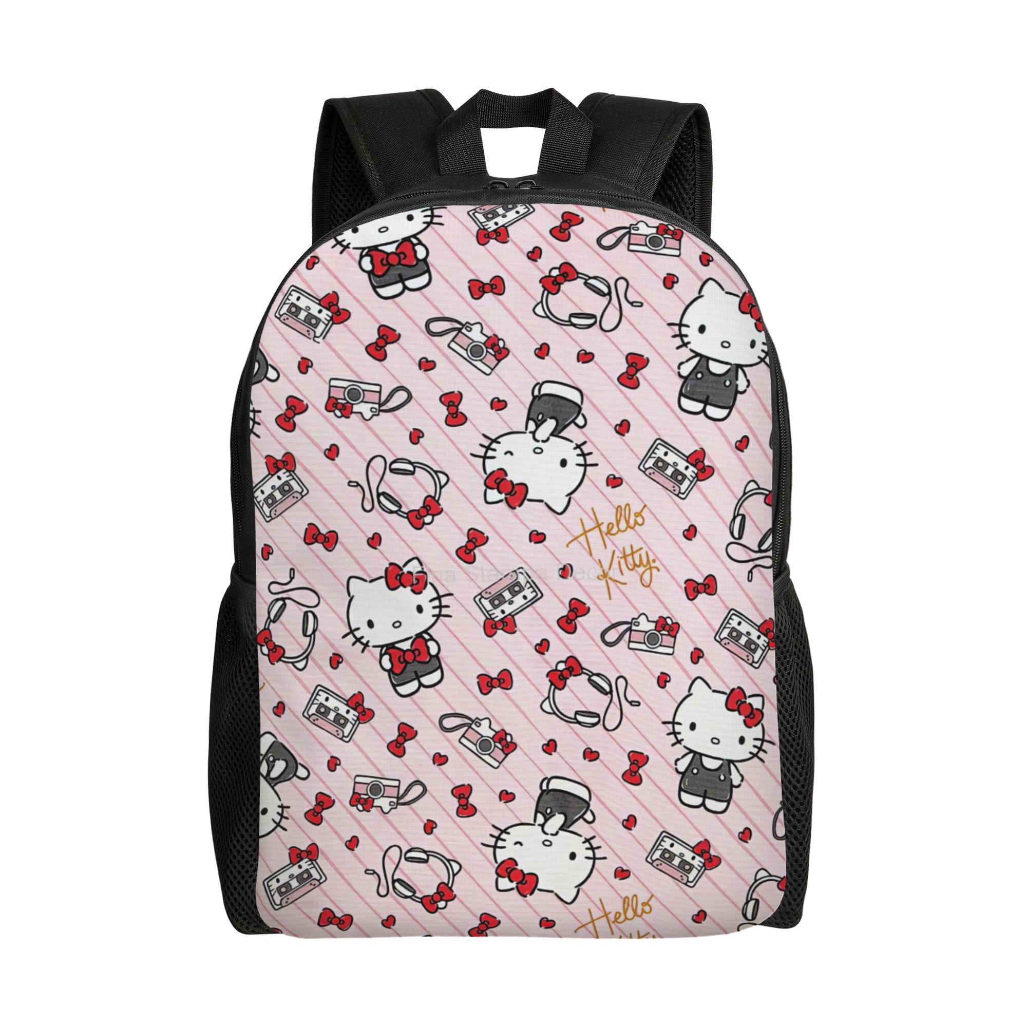 Hello Kitty Backpack Lightweight Casual Backpack Travel Laptop Bookbag ...