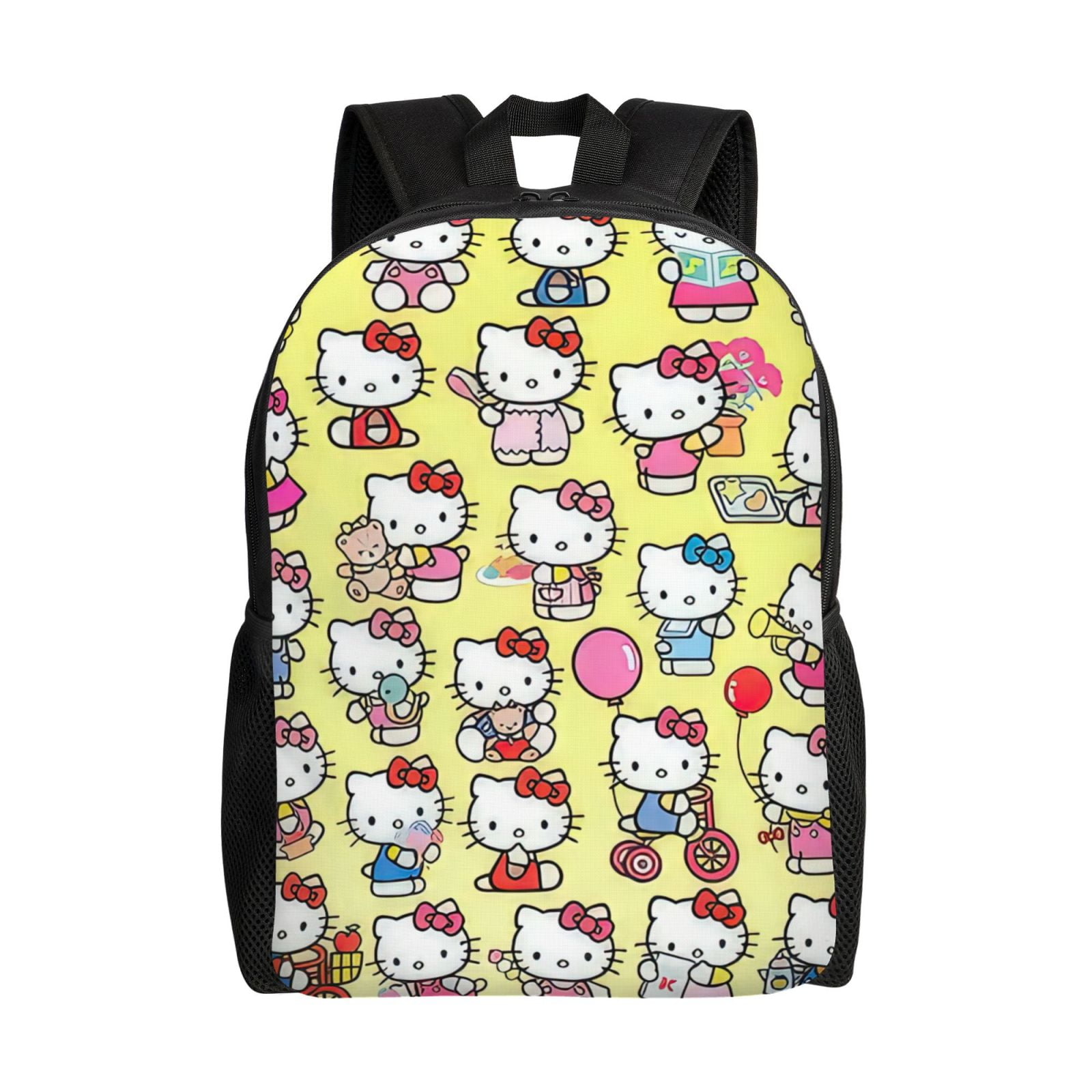 Hello Kitty Backpack, Travel Laptop Backpack, Water Resistant College ...
