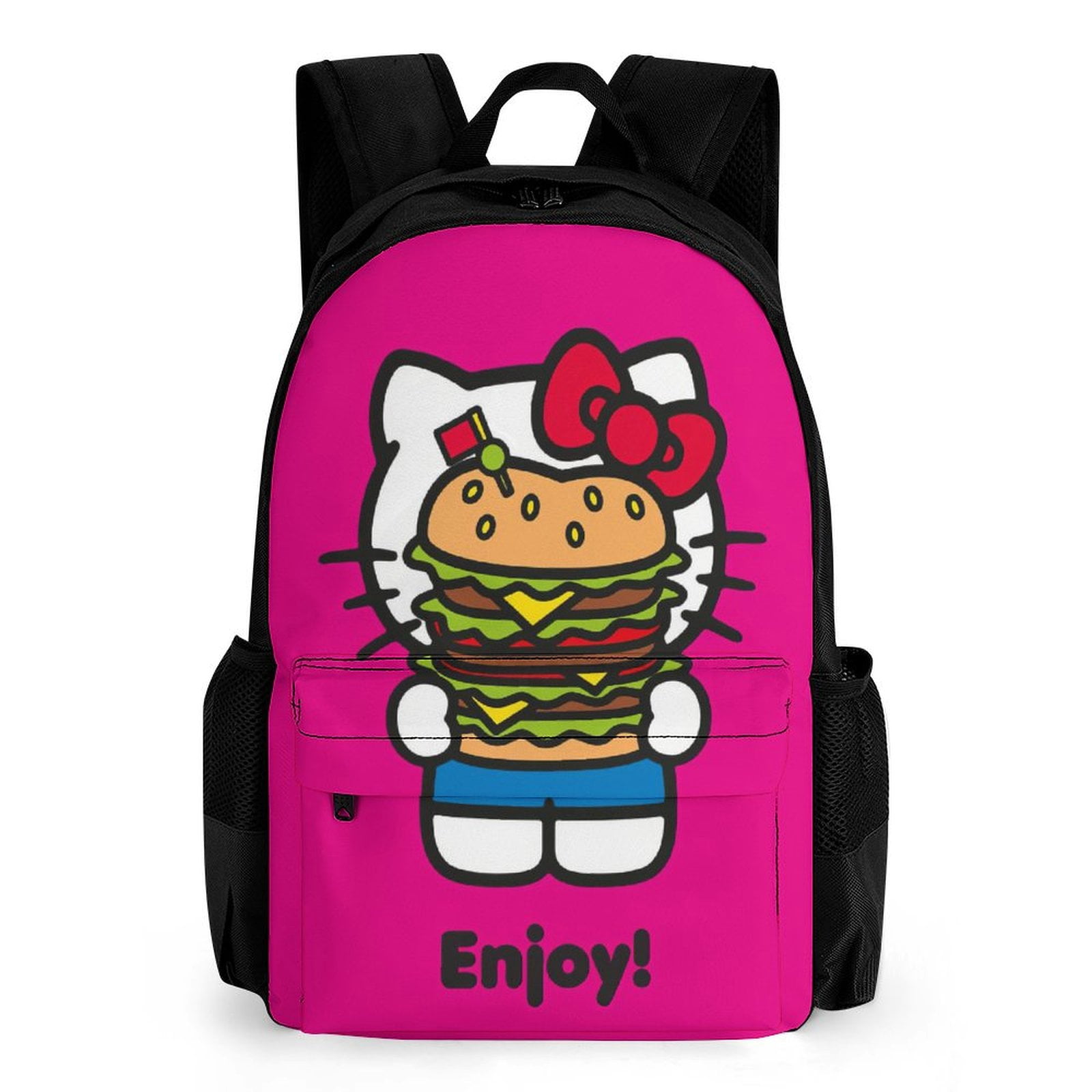 Hello Kitty Backpack with Adjustable Straps, Multiple Pockets Backpack ...