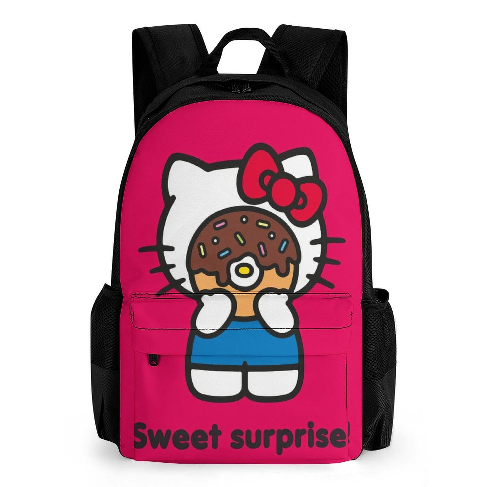 Hello Kitty Backpack with Adjustable Straps, Multiple Pockets Backpack ...
