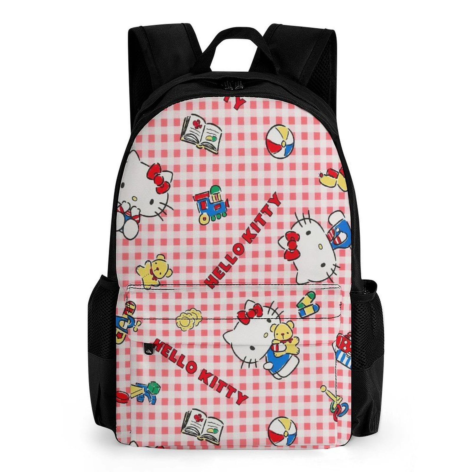 Hello Kitty Backpack with Adjustable Straps, Multiple Pockets Backpack ...