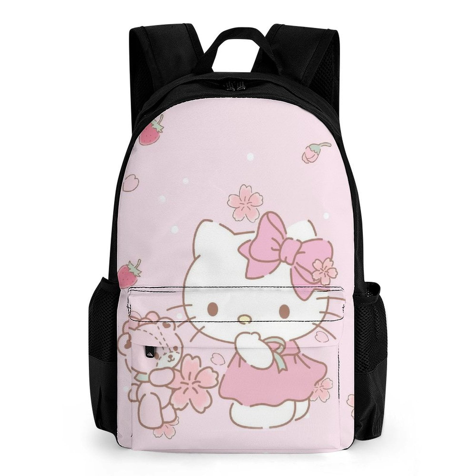 Hello Kitty Backpack with Adjustable Straps, Multiple Pockets Backpack ...