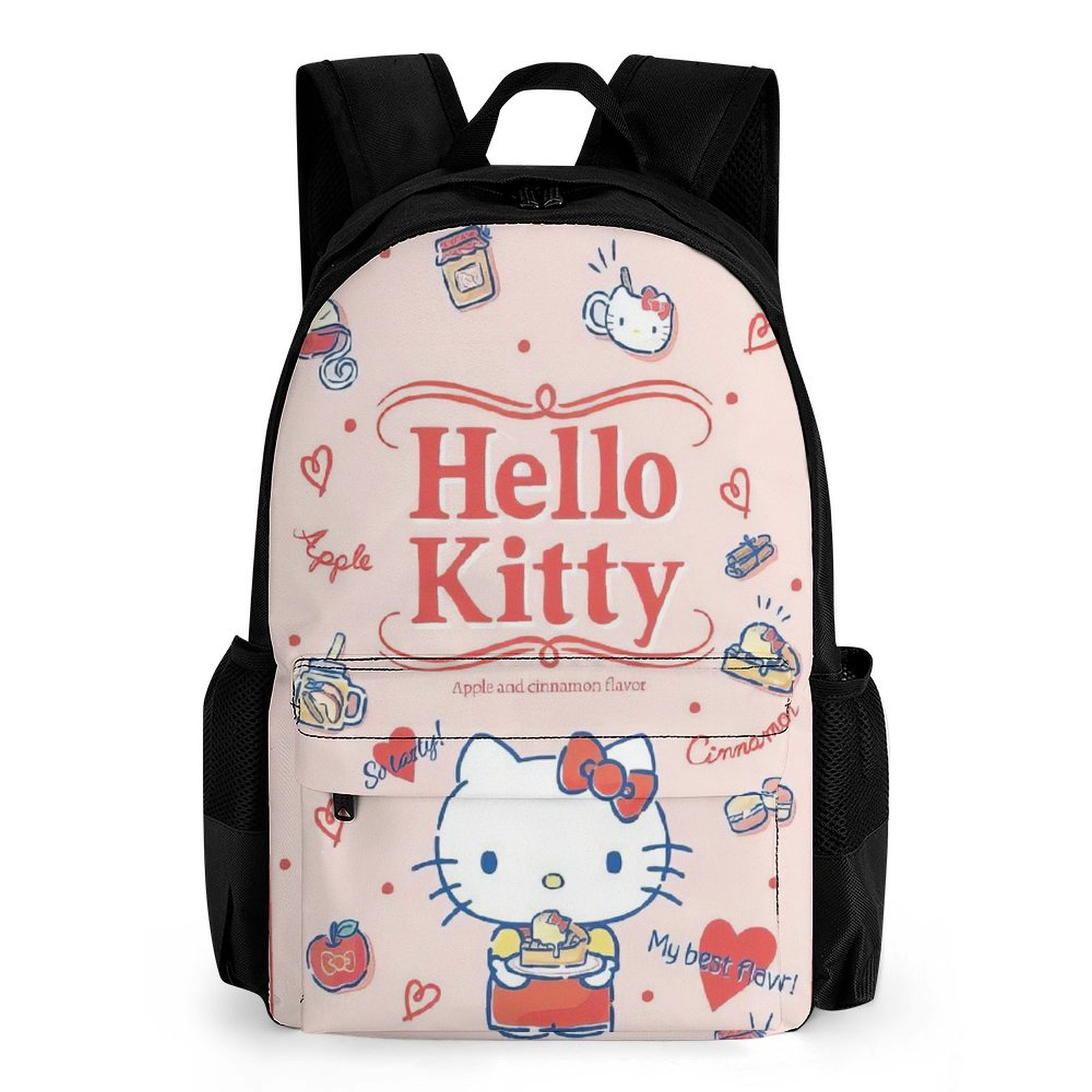 Hello Kitty Backpack with Adjustable Straps, Multiple Pockets Backpack ...