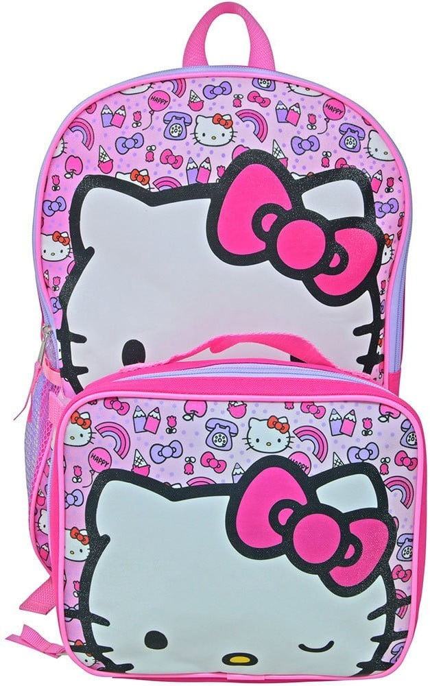 Hello Kitty Backpack (with Lunch Tote) - Walmart.com