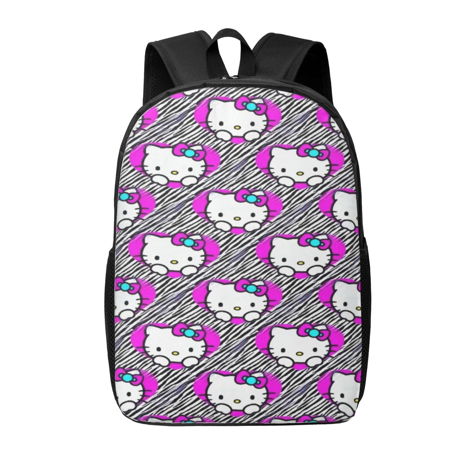 Hello Kitty Backpacks 17 Inch Cartoon College School Laptop Bag Bookbag ...
