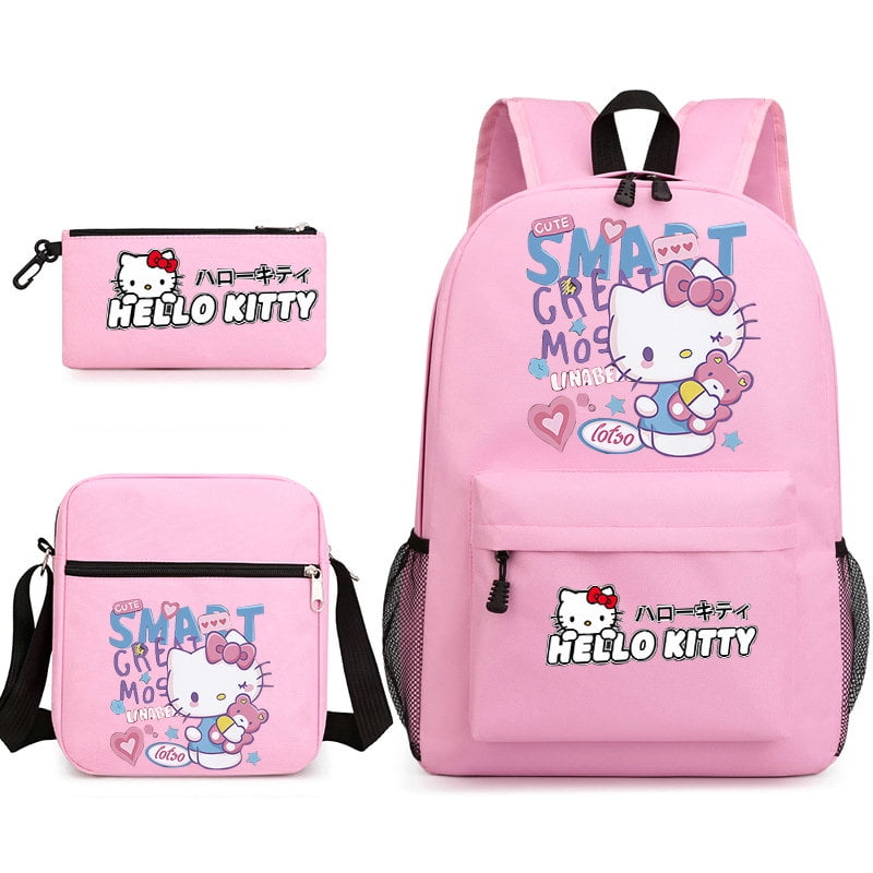 Hello Kitty Backpacks Women Men Travel Ourdoor Casual Capacity Mochilas ...