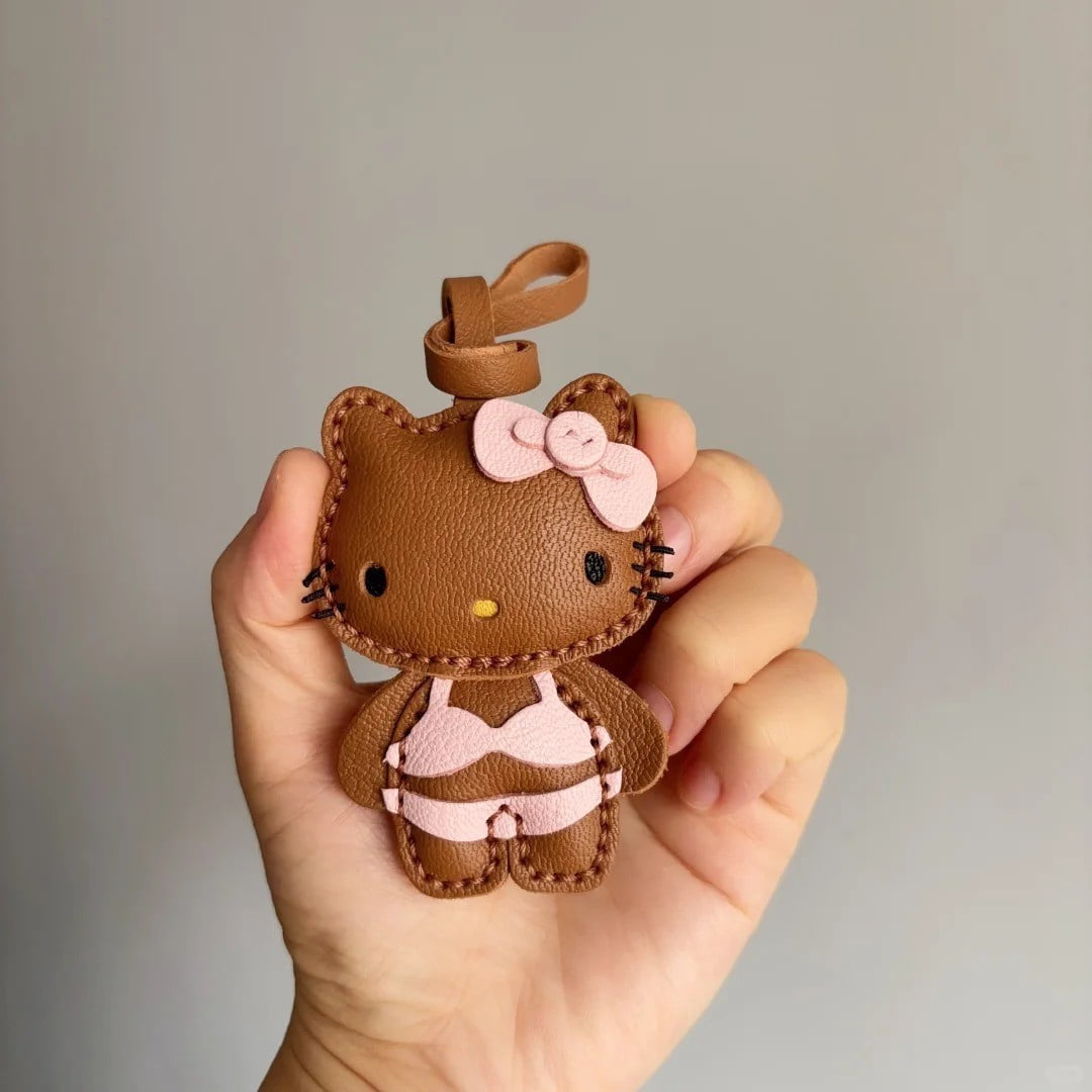 Hello Kitty Bag Charm Cartoon High-End Backpack Keychain Mobile Phone ...