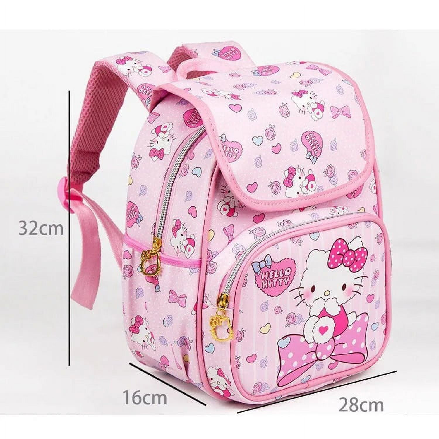 Hello Kitty Bag Sanrio Schoolbags Kuromi Kawaii Backpack Melody ...