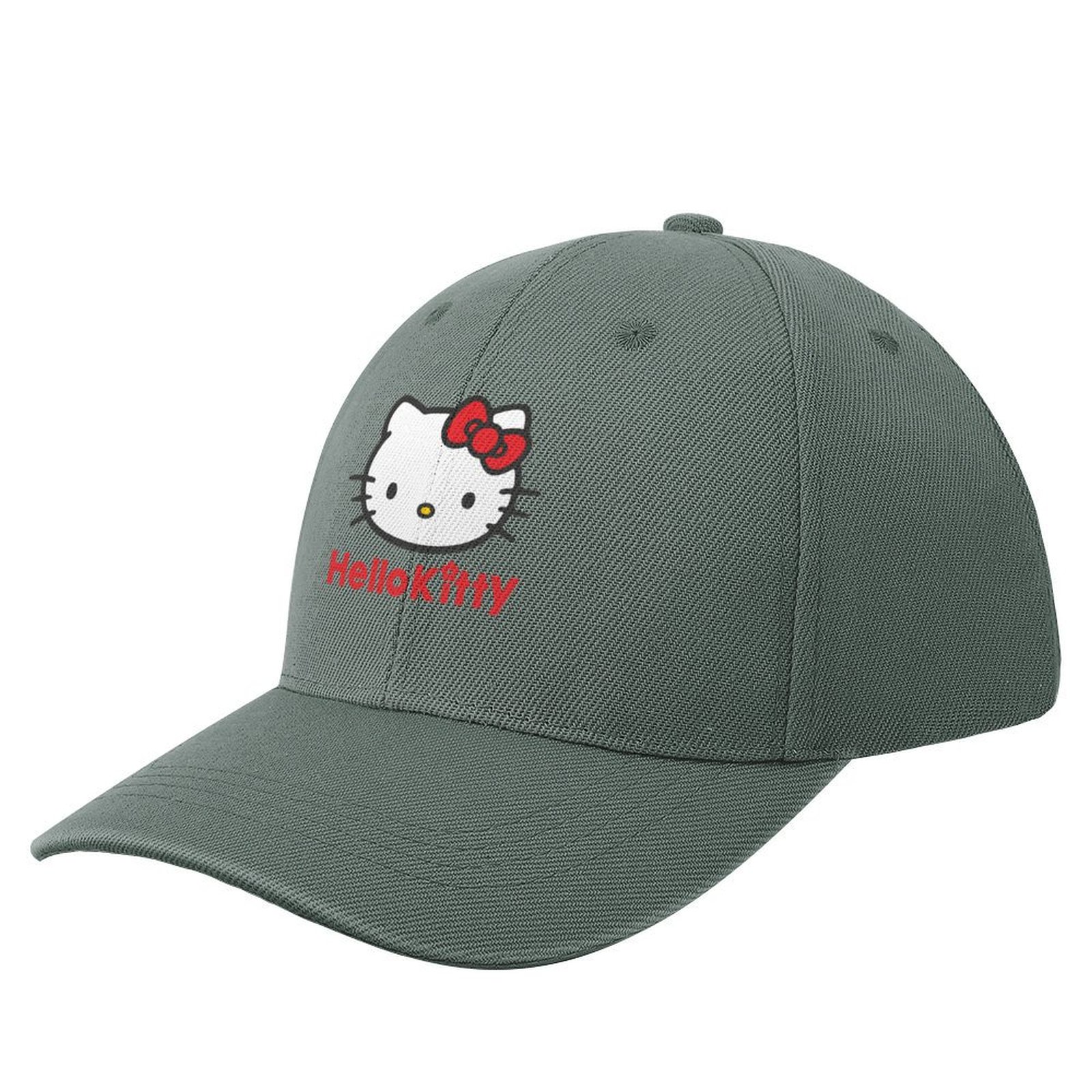 Hello Kitty Baseball Cap Cute Baseball Hat Adjustable Cartoon Baseball ...