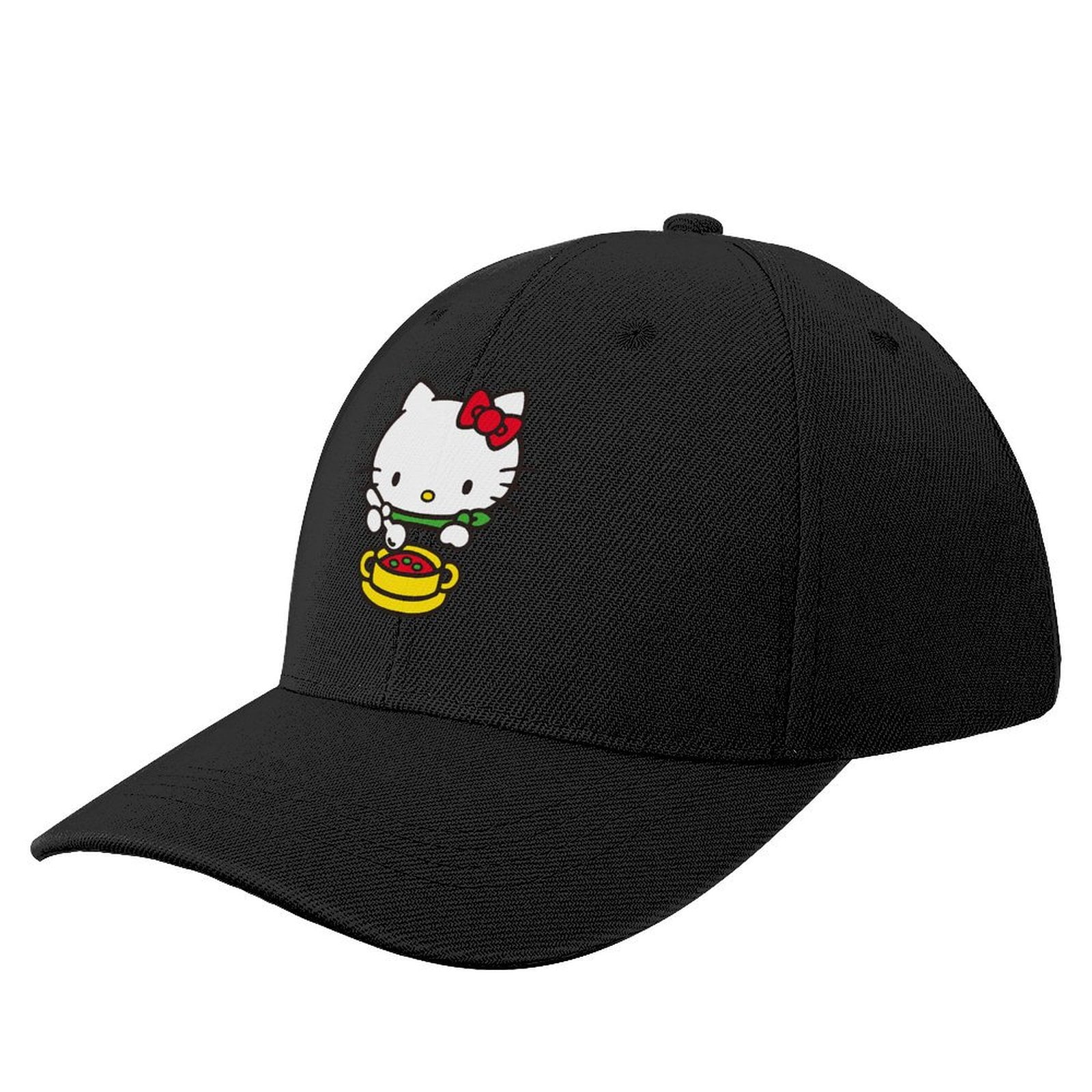 Hello Kitty Baseball Cap Cute Baseball Hat Adjustable Cartoon Baseball ...