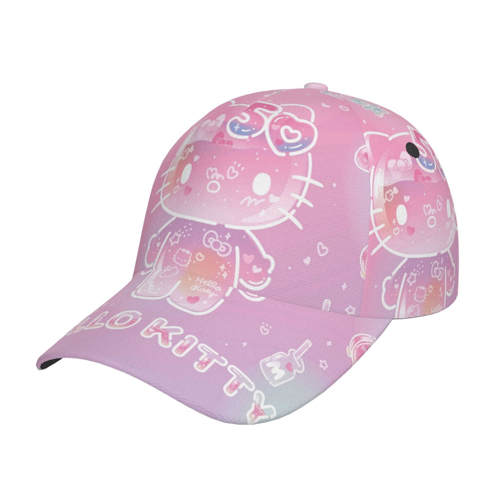 Hello Kitty Baseball Cap Men Women Classic Adjustable for Running ...
