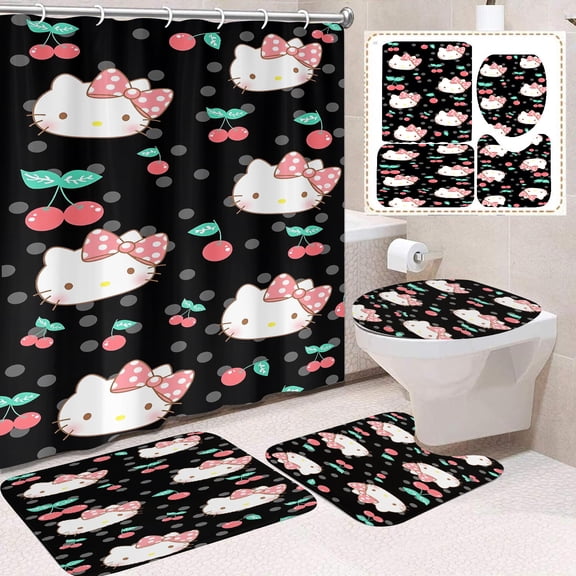 Hello Kitty Bathroom Set