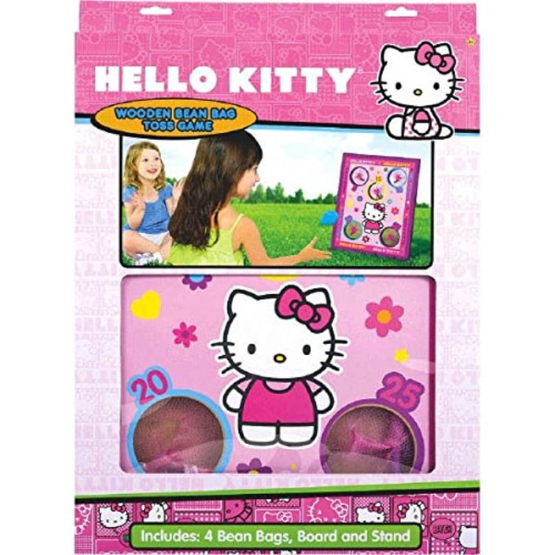 Hello Kitty Design Bean Bag Toss Game with Board Stand - Walmart.com