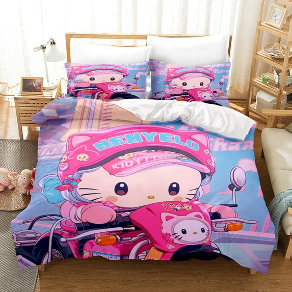 Hello Kitty Bedding Set Duvet Cover Comforter Sets Quilt Cover King ...