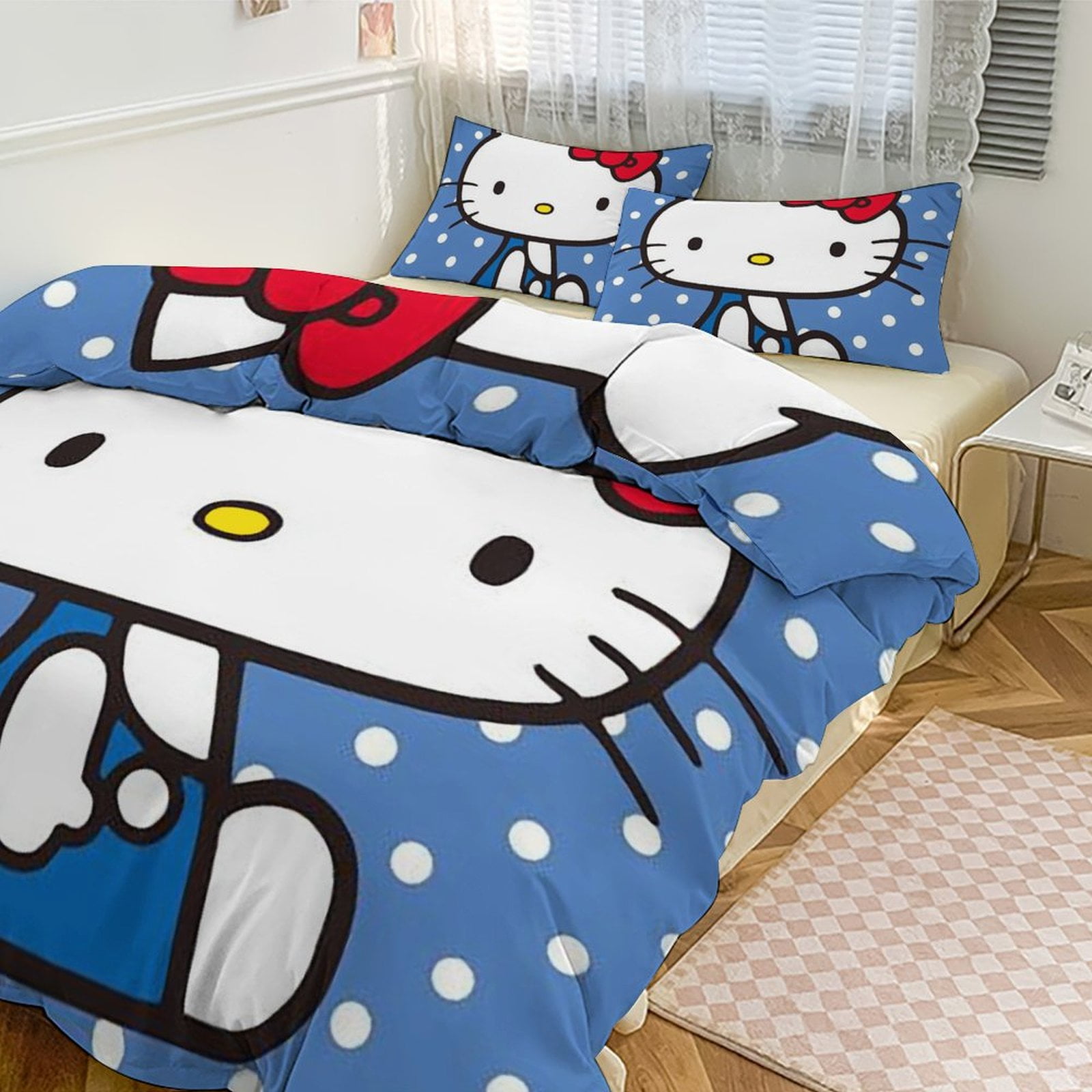 Hello Kitty Bedding Set for Kids Hello Kitty Merch for Women Girls ...