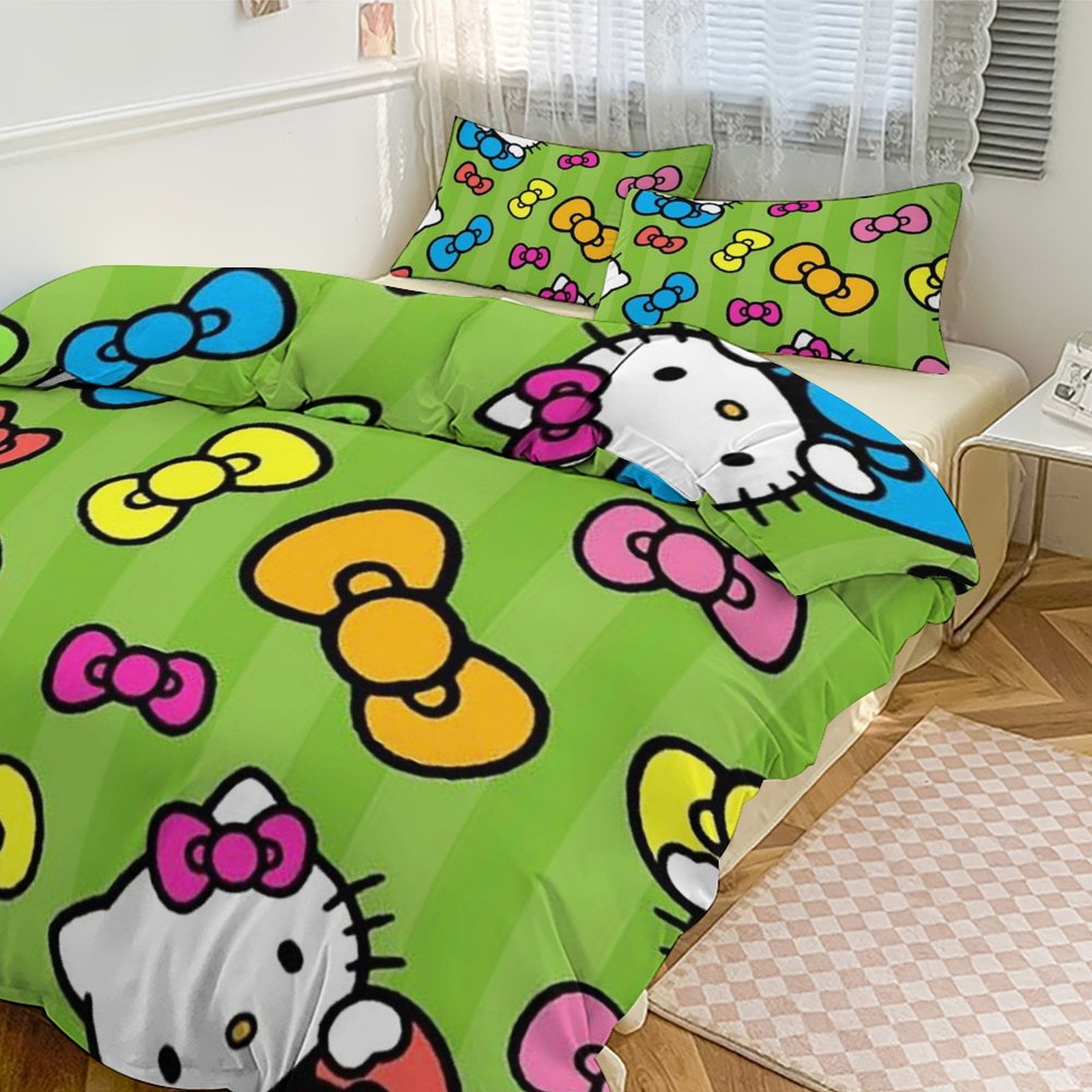 Hello Kitty Bedding Set for Kids Hello Kitty Merch for Women Girls ...
