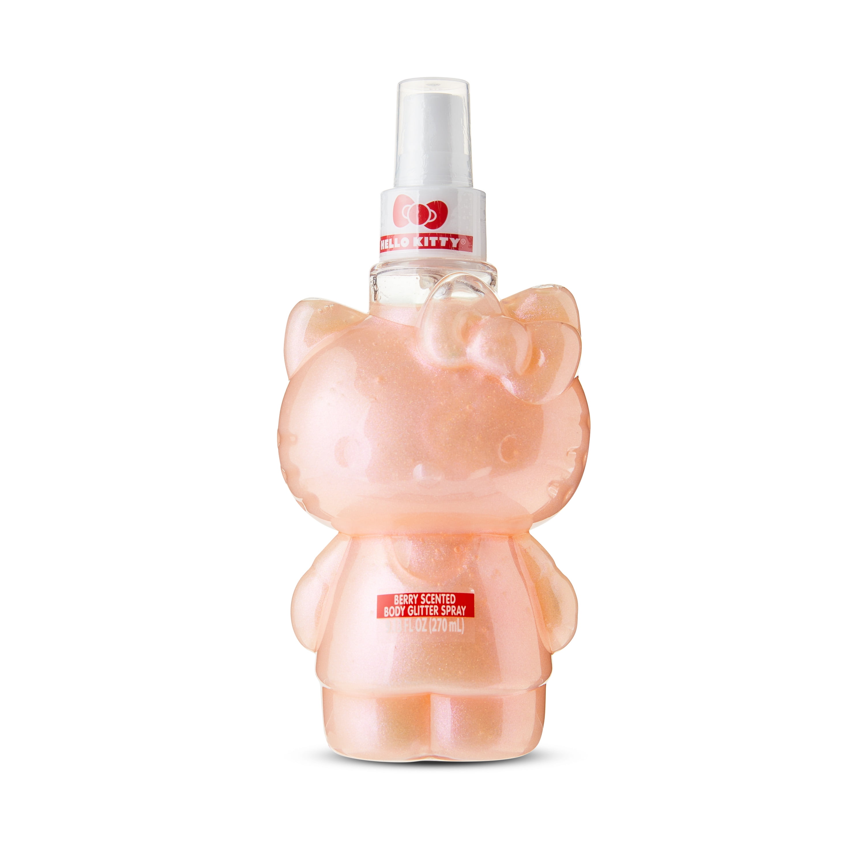 Hello Kitty Berry Scented Body Glitter Spray, Unisex, 9.13 fl oz ...